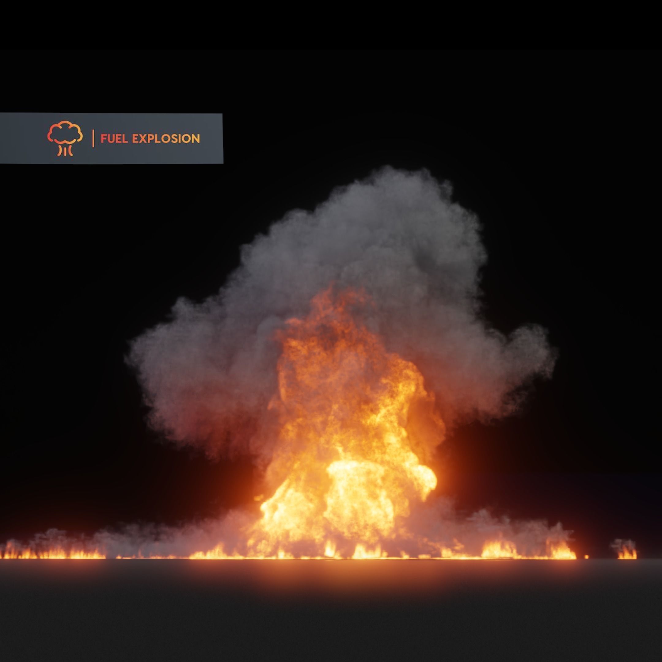3D Explosion Animation 3D model animated | CGTrader