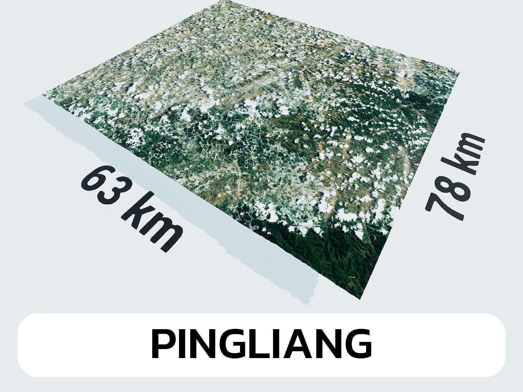 Pingliang China City Landscape 3D Model 3D model | CGTrader