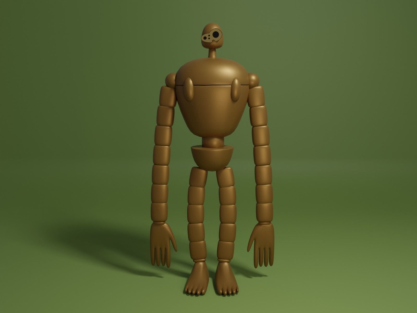 Ghibli Castle in the Sky - Laputa Robot 3D model | CGTrader