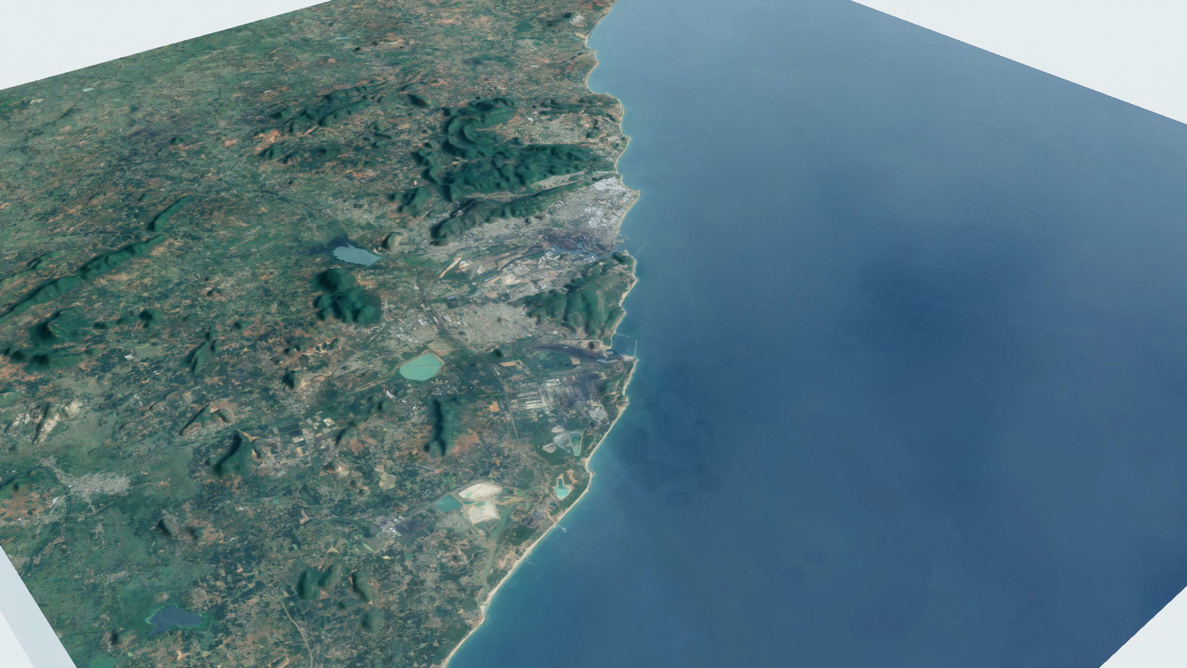 Vishakhapatnam India City Landscape 3D Model 3D model | CGTrader