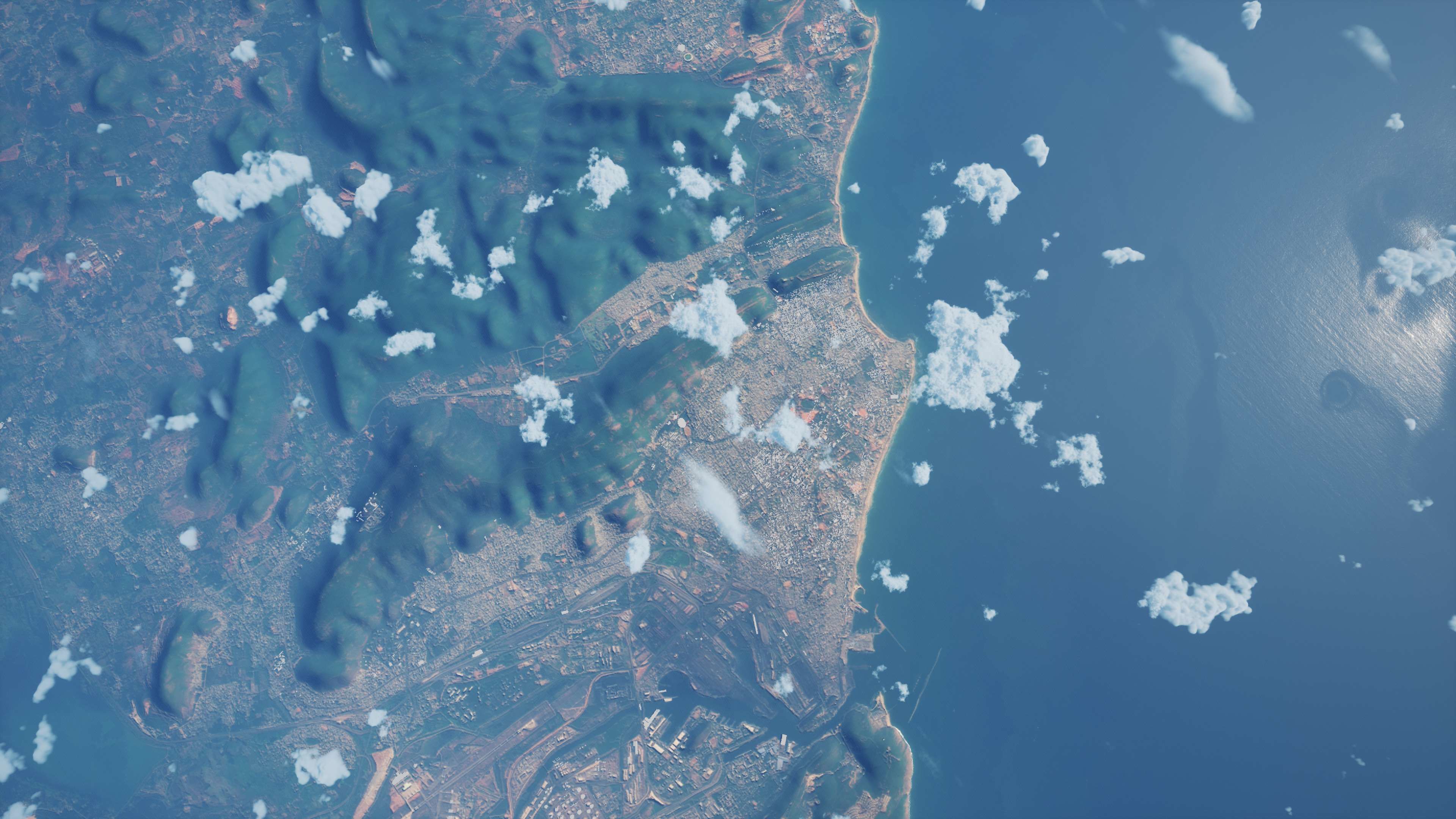 Vishakhapatnam India City Landscape 3D Model 3D model | CGTrader