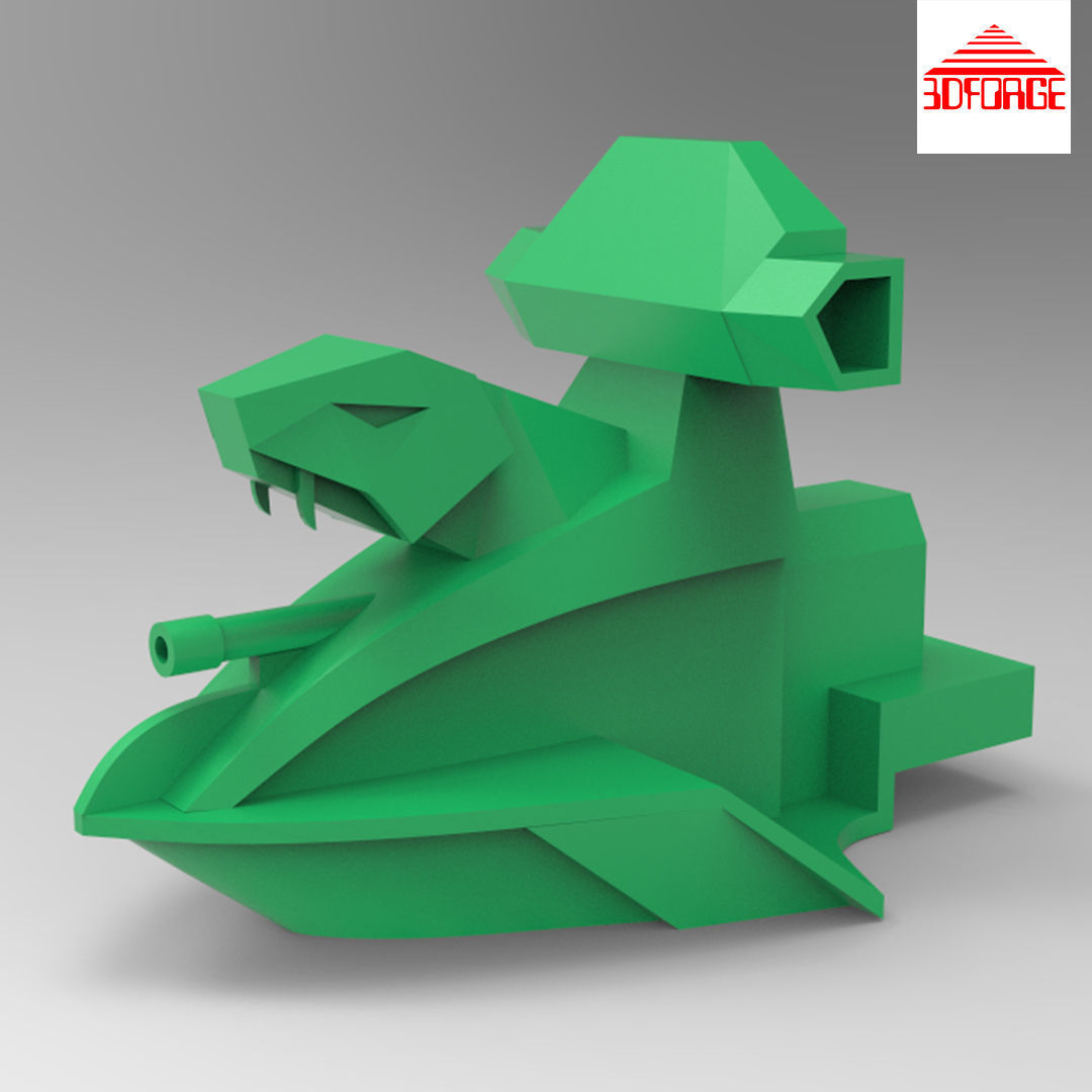 DOOM BUGGY FILMATION MOTU 3D model 3D printable | CGTrader