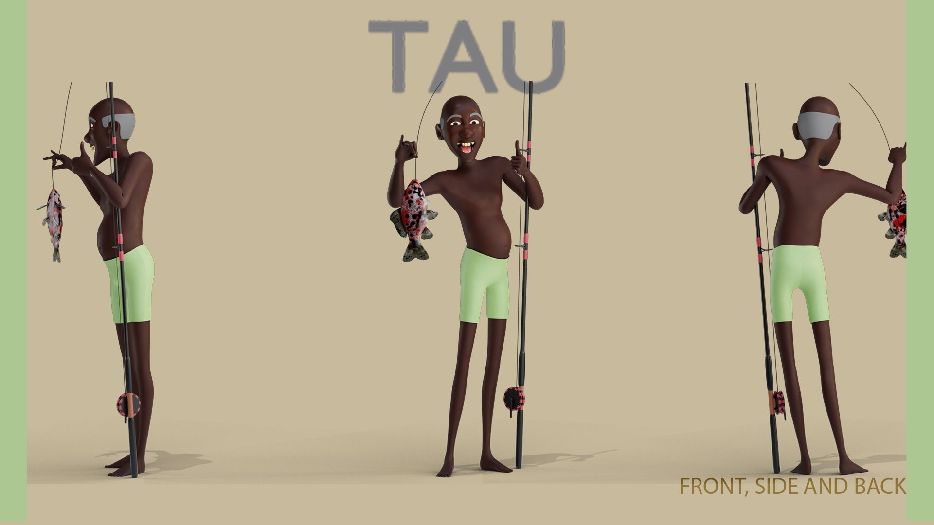 3D model TAU RIG MAYA VERSION VR / AR / low-poly | CGTrader