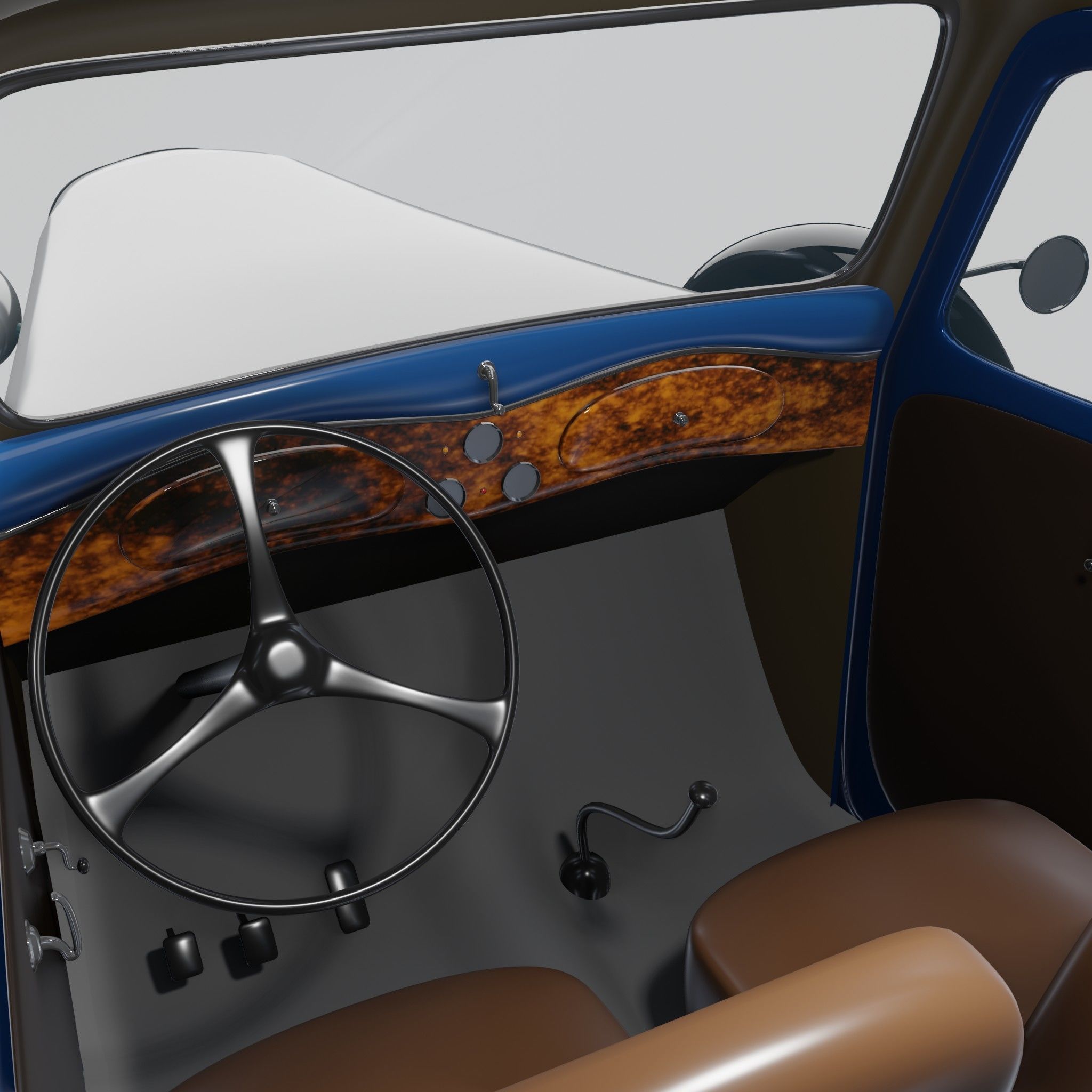 Dodge 1936 Retro Pepsi-Cola model 3D model | CGTrader