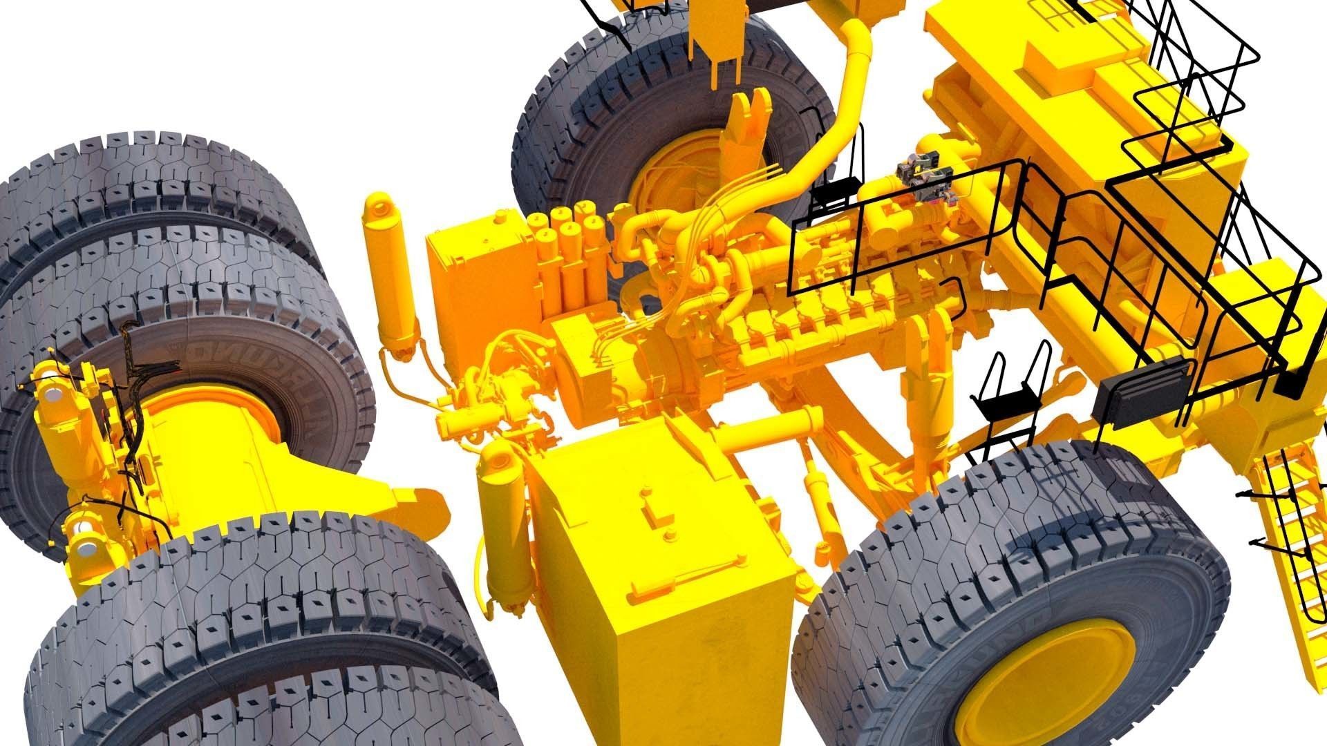 mining truck 3D model | CGTrader
