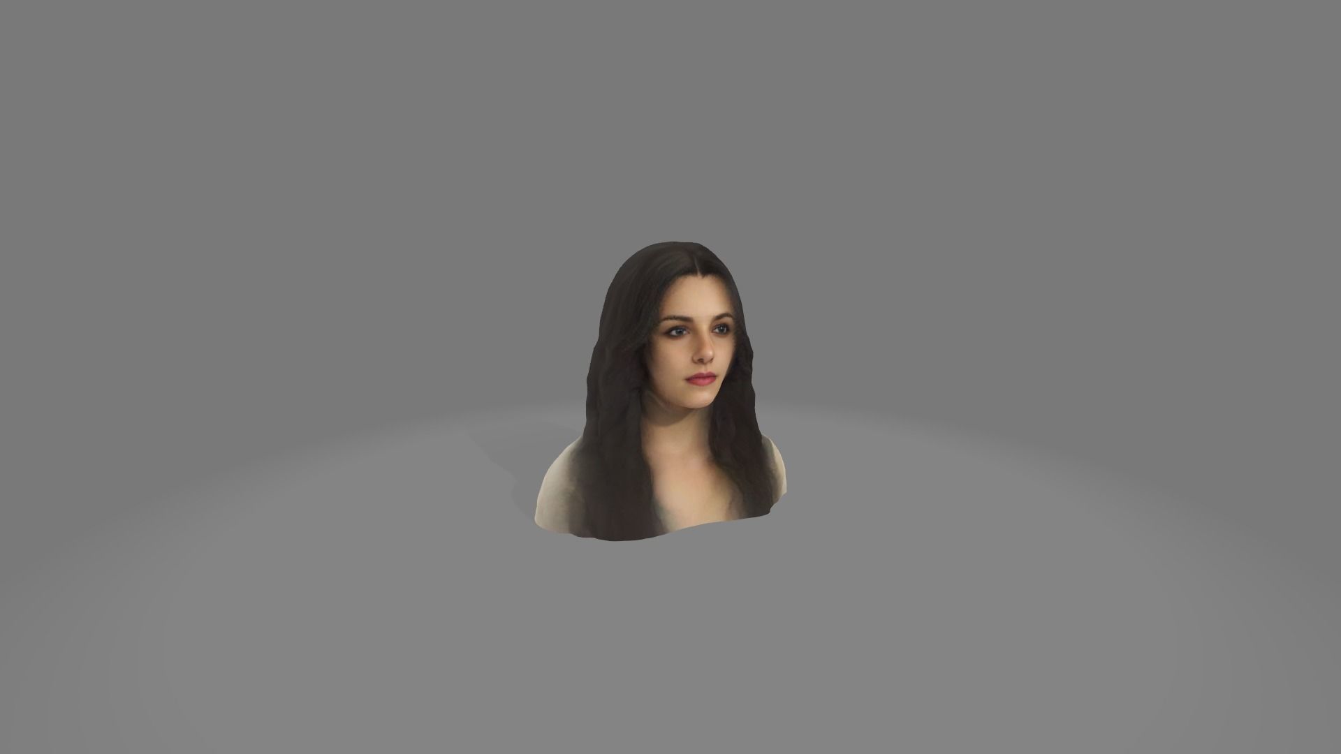 Realistic EVE 3d bust-portrait-head 3D model 3D printable | CGTrader