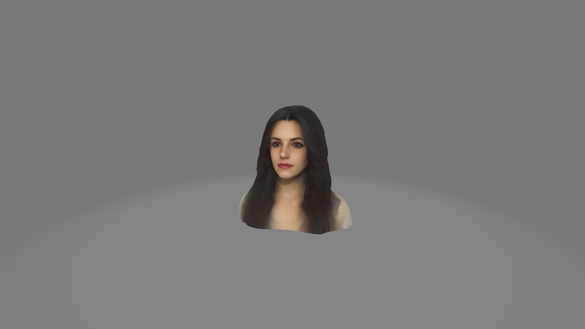 Realistic EVE 3d bust-portrait-head 3D model 3D printable | CGTrader