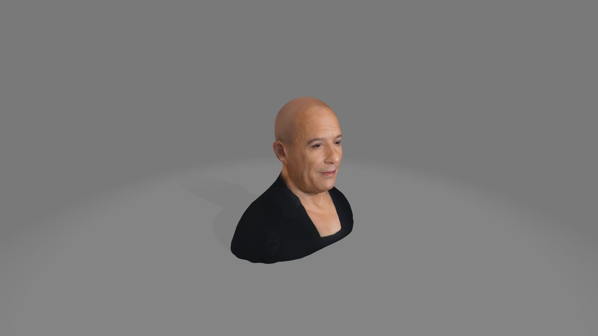 Realistic Vin-Diesel 3d bust-portrait-head 3D model 3D printable | CGTrader