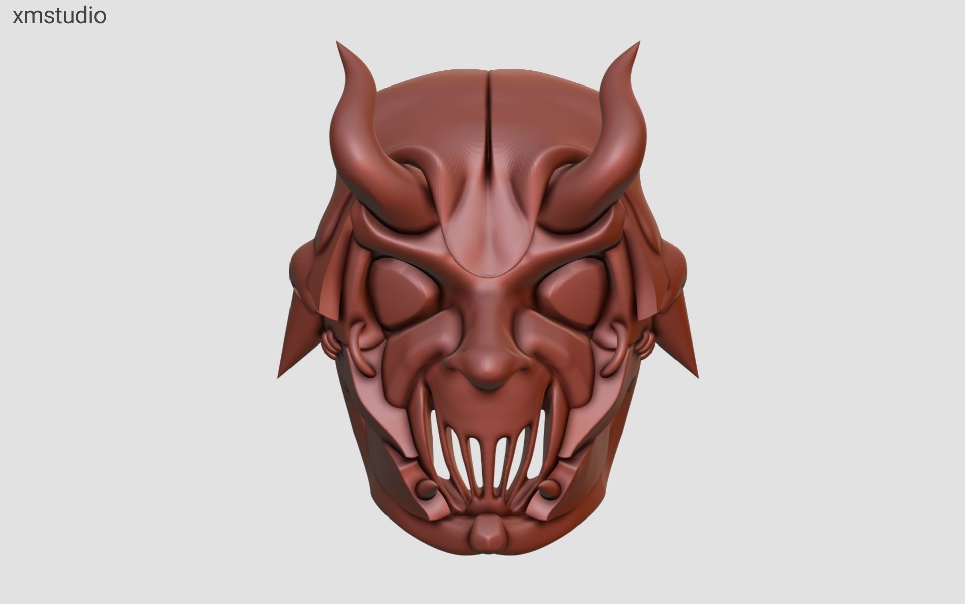 ONI MASK CYBORG 3D model 3D printable | CGTrader