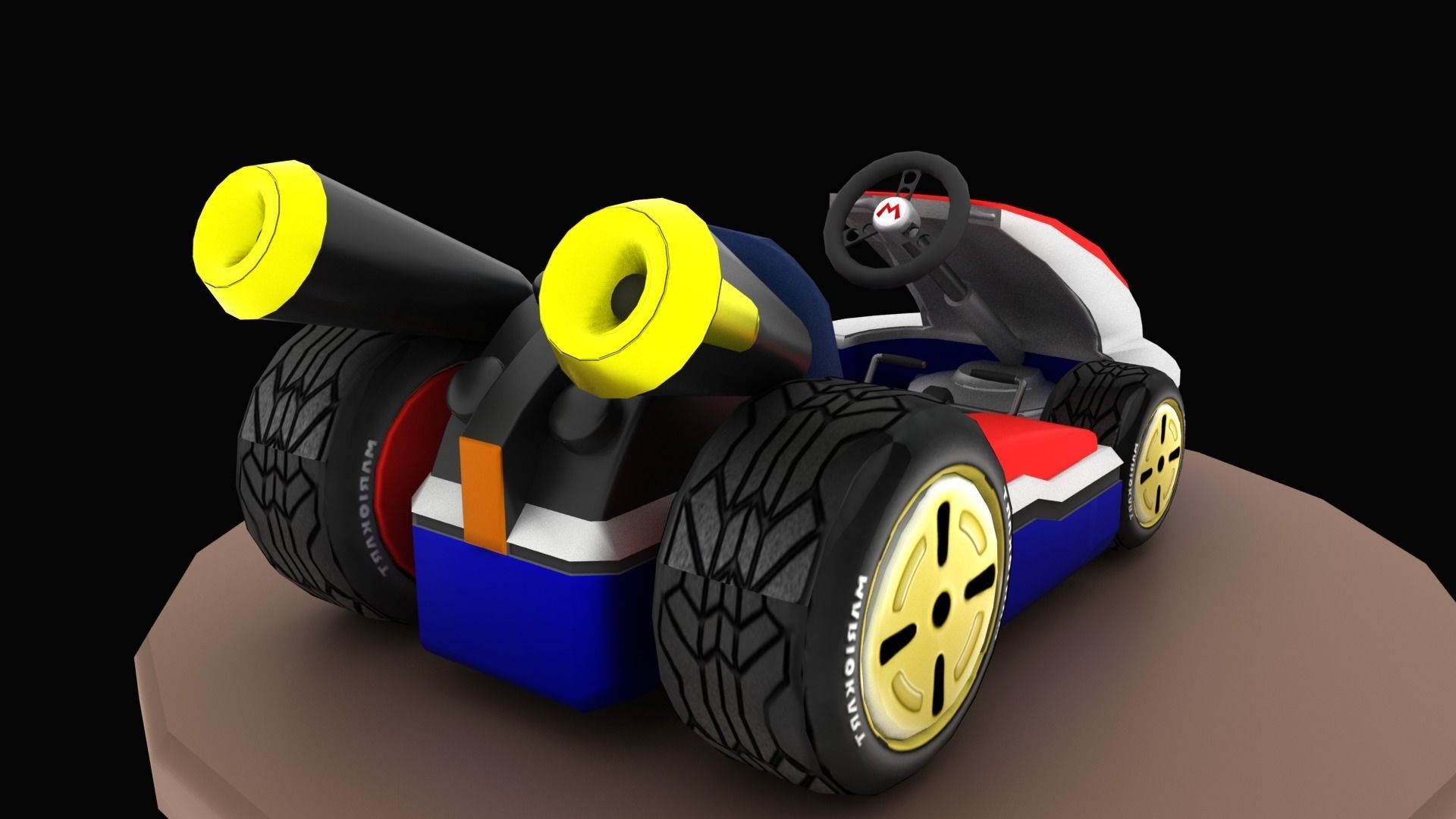 3D model Mario Kart VR / AR / low-poly | CGTrader