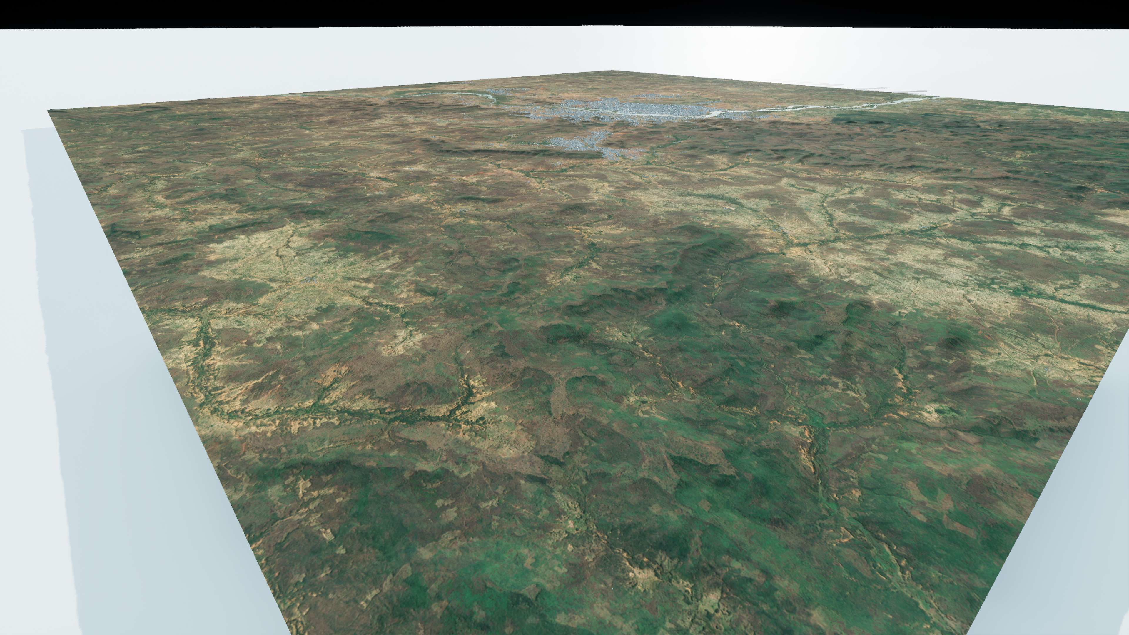 Bamako Mali City Landscape 3D Model 3D model | CGTrader