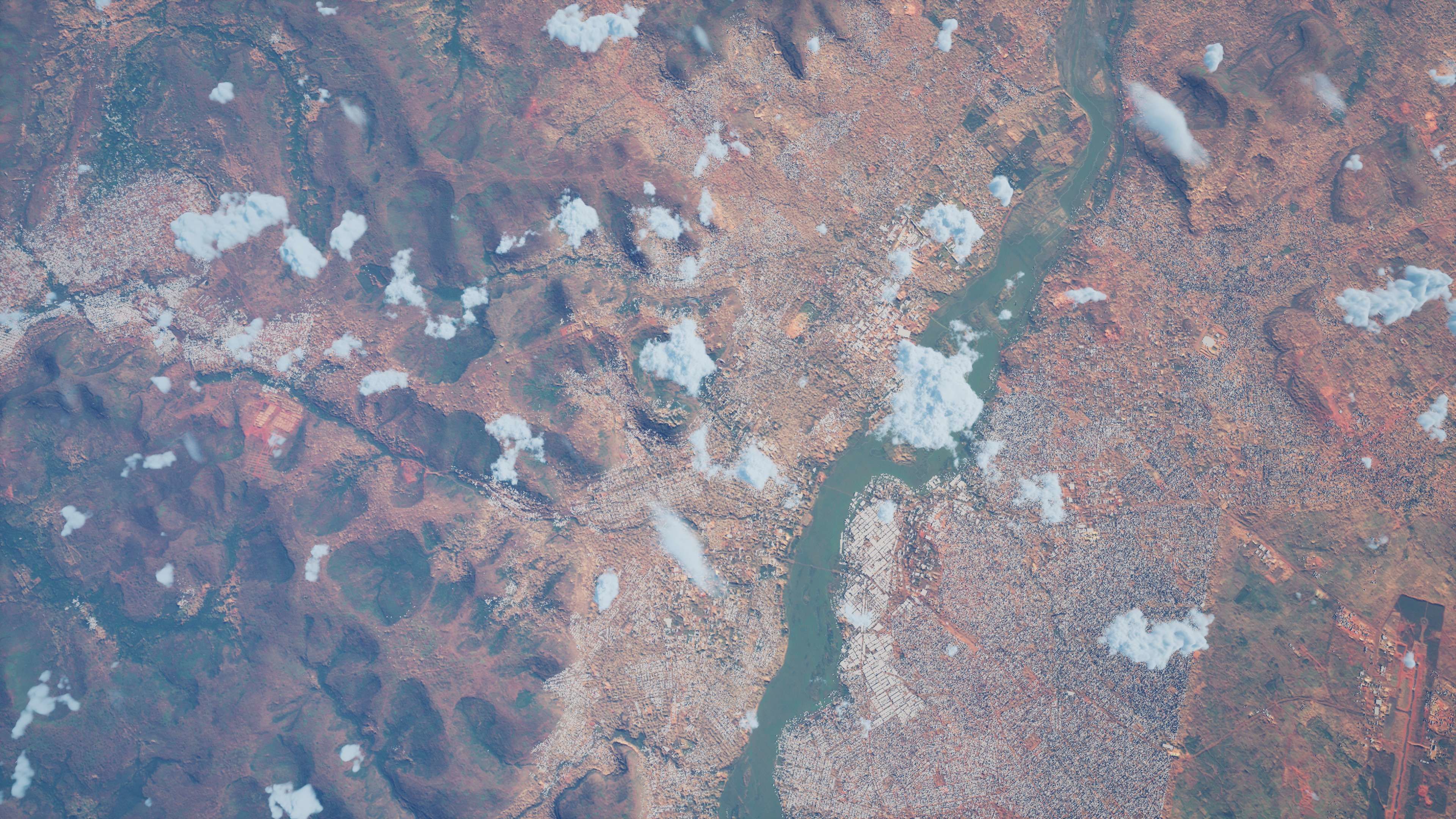 Bamako Mali City Landscape 3D Model 3D model | CGTrader