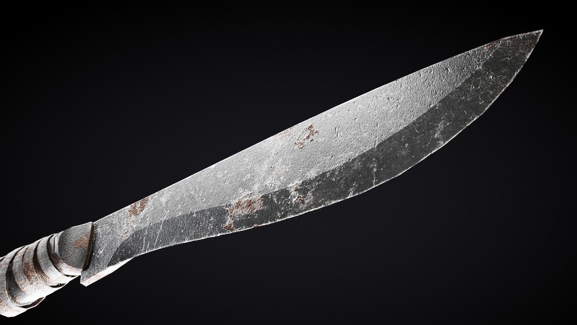 3D model Machete knife VR / AR / low-poly | CGTrader