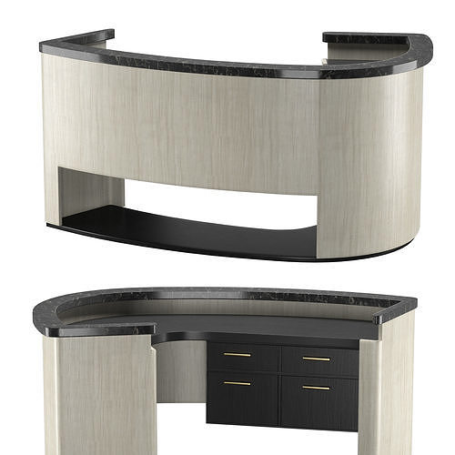 Reception desk 003 3D model | CGTrader