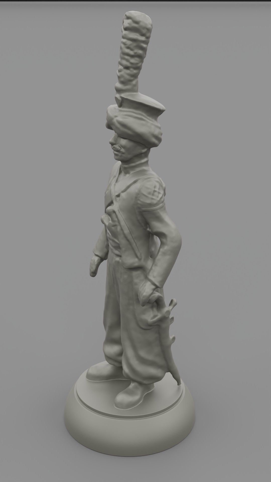 Lead soldier 3D model 3D printable | CGTrader