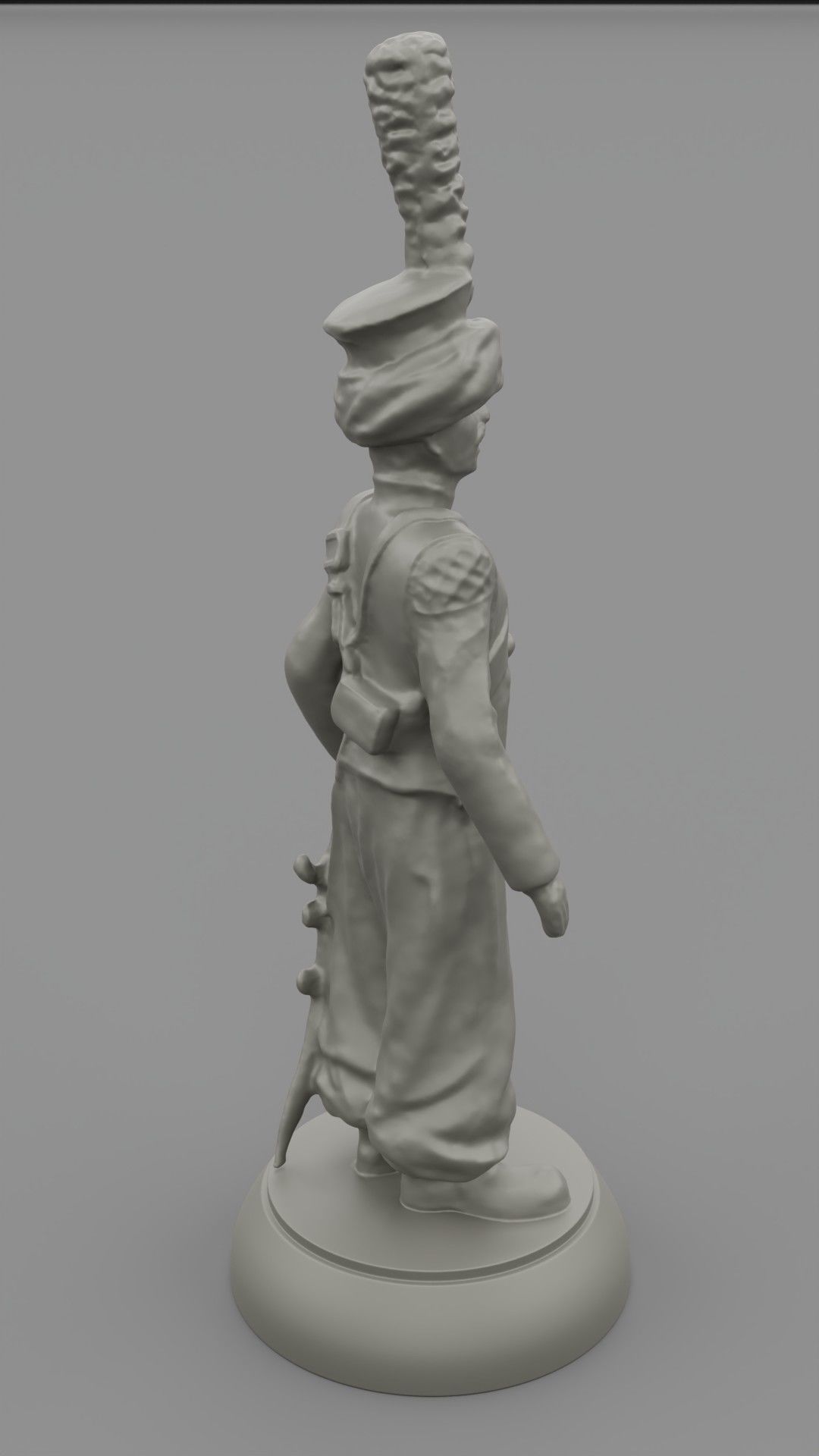 Lead soldier 3D model 3D printable | CGTrader
