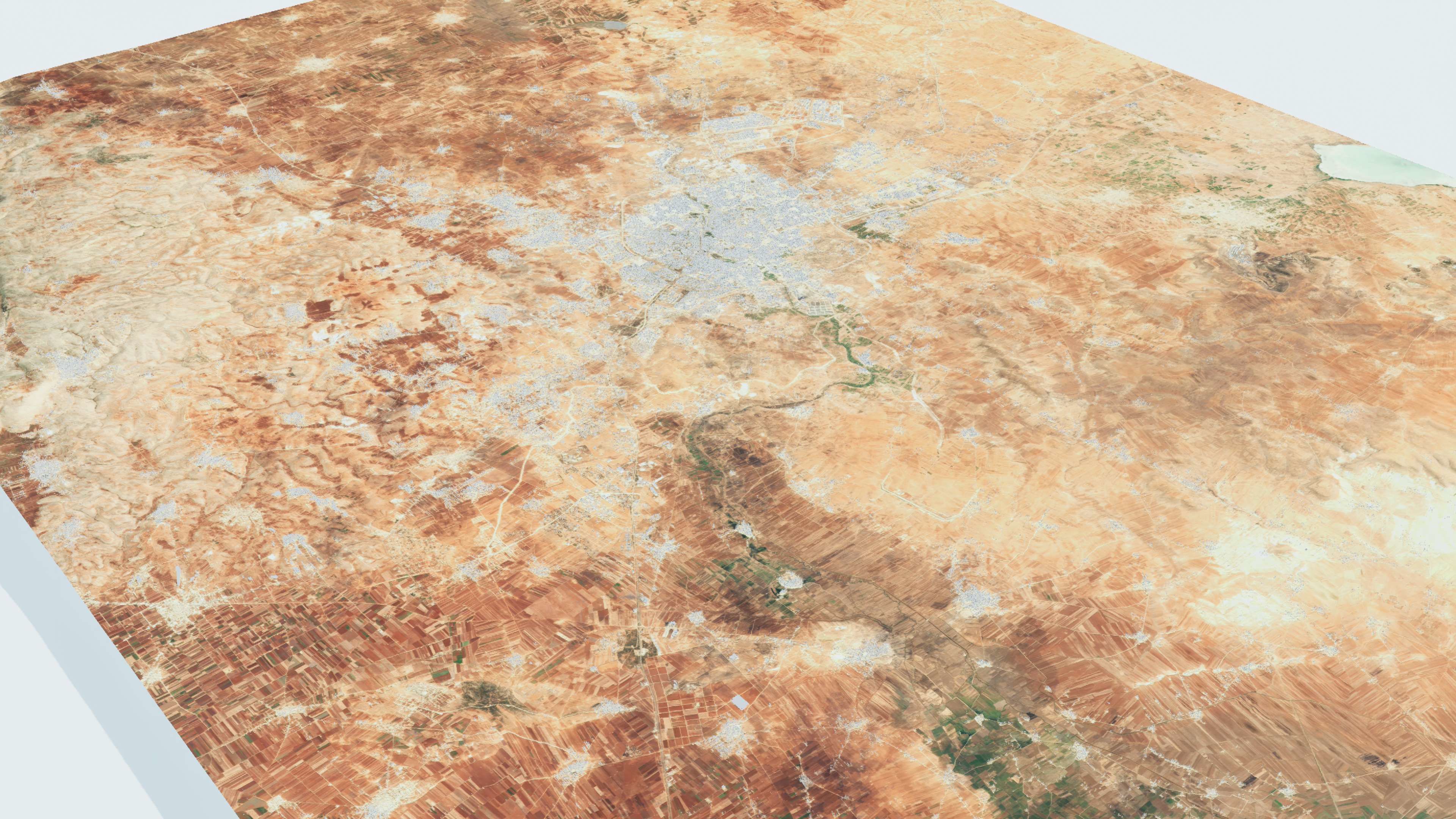 Aleppo Syria City Landscape 3D Model 3D model | CGTrader