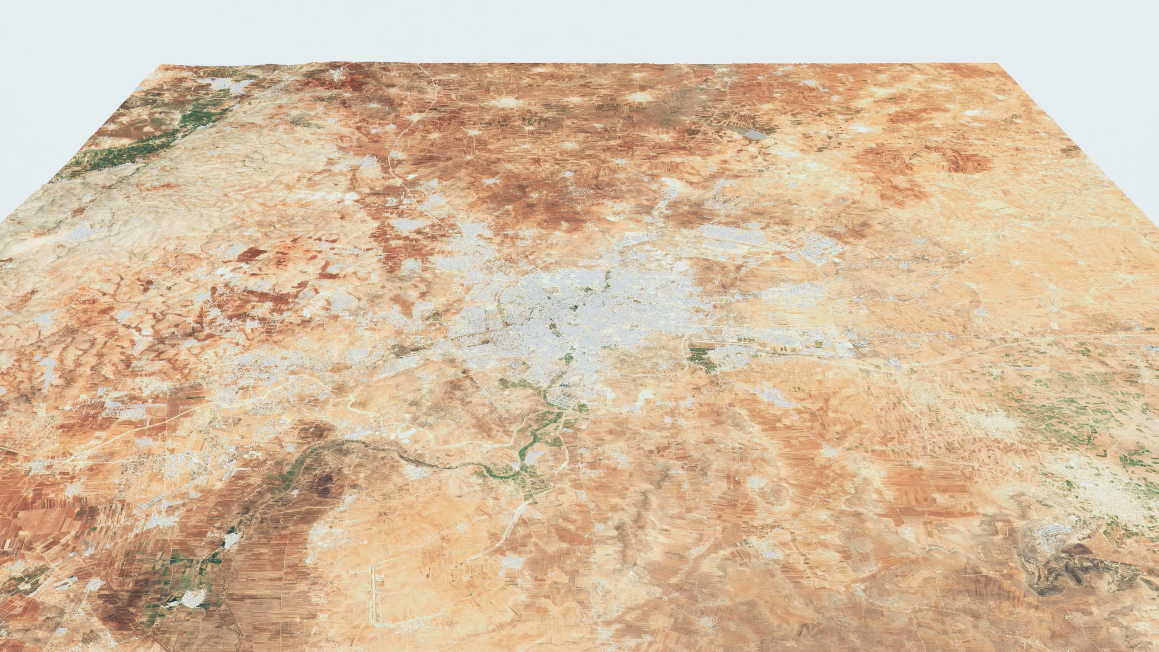 Aleppo Syria City Landscape 3D Model 3D model | CGTrader