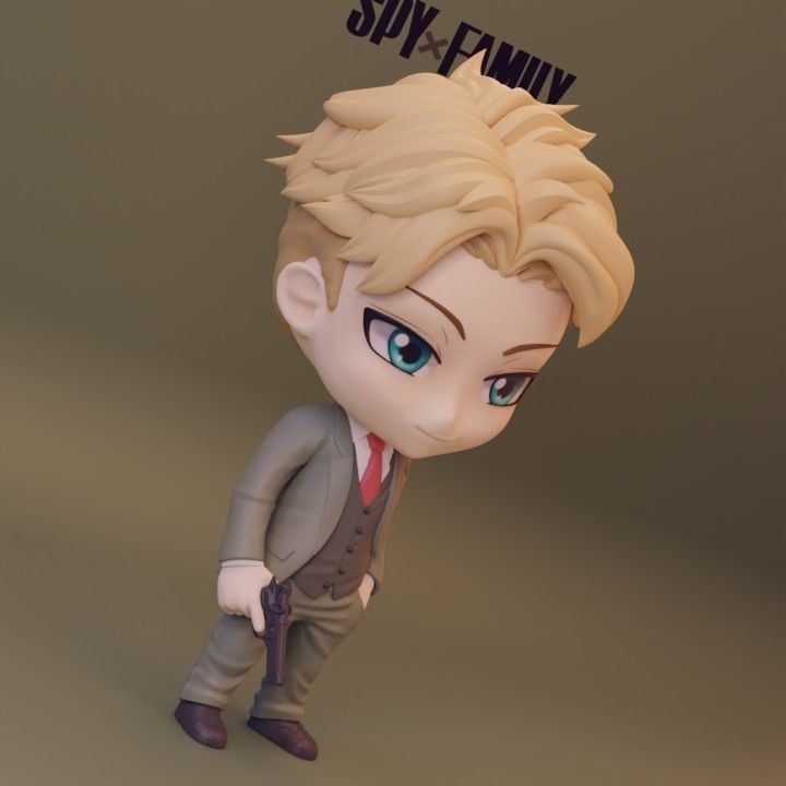 Loid Forger - Spy x Family 3D model 3D printable | CGTrader