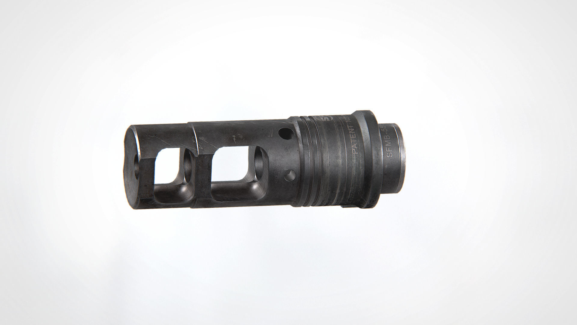 3D model SOCOM-556 Muzzle Brake VR / AR / low-poly | CGTrader