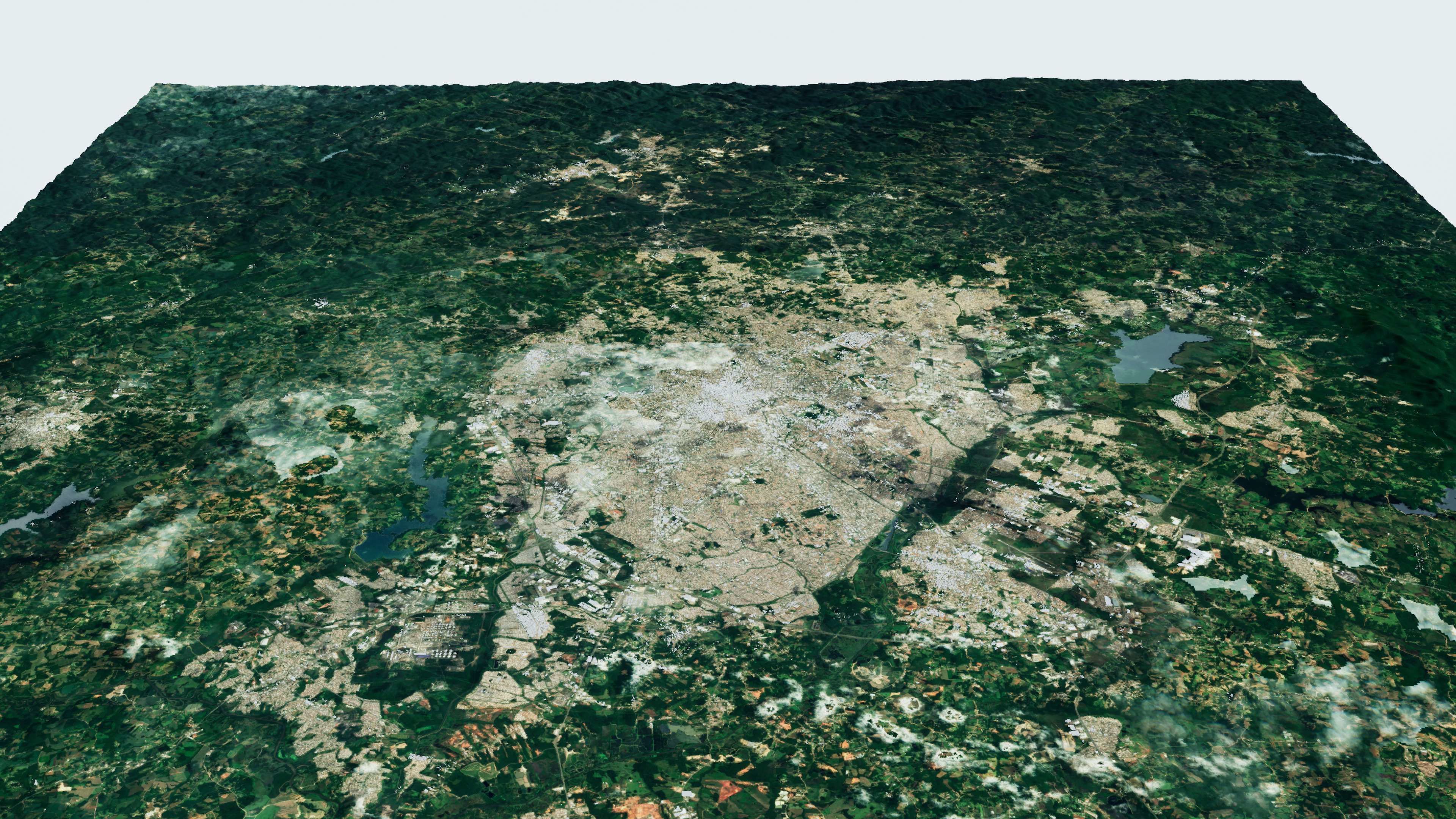 Curitiba Brazil City Landscape 3D Model 3D model | CGTrader