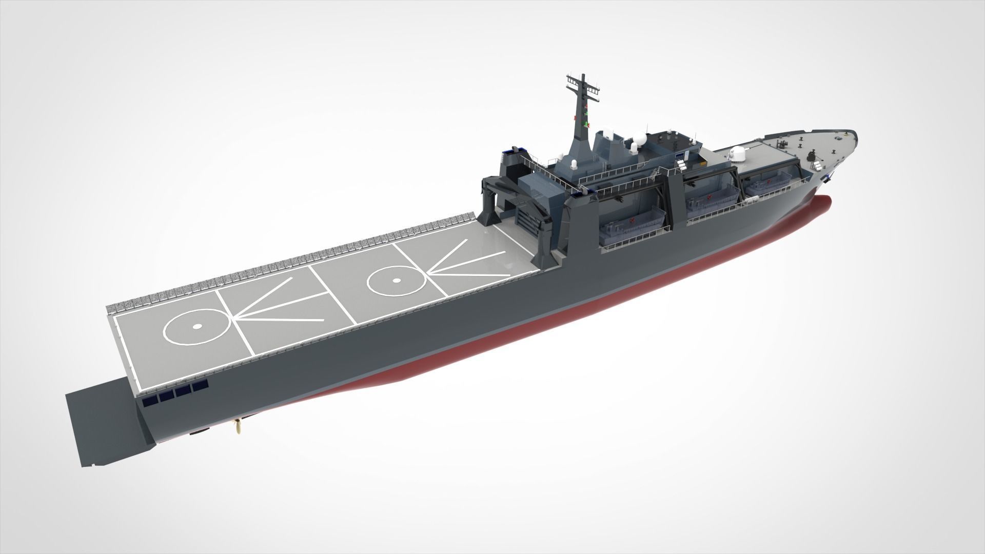 LPD singapore RSS Presistance 209 3D model | CGTrader