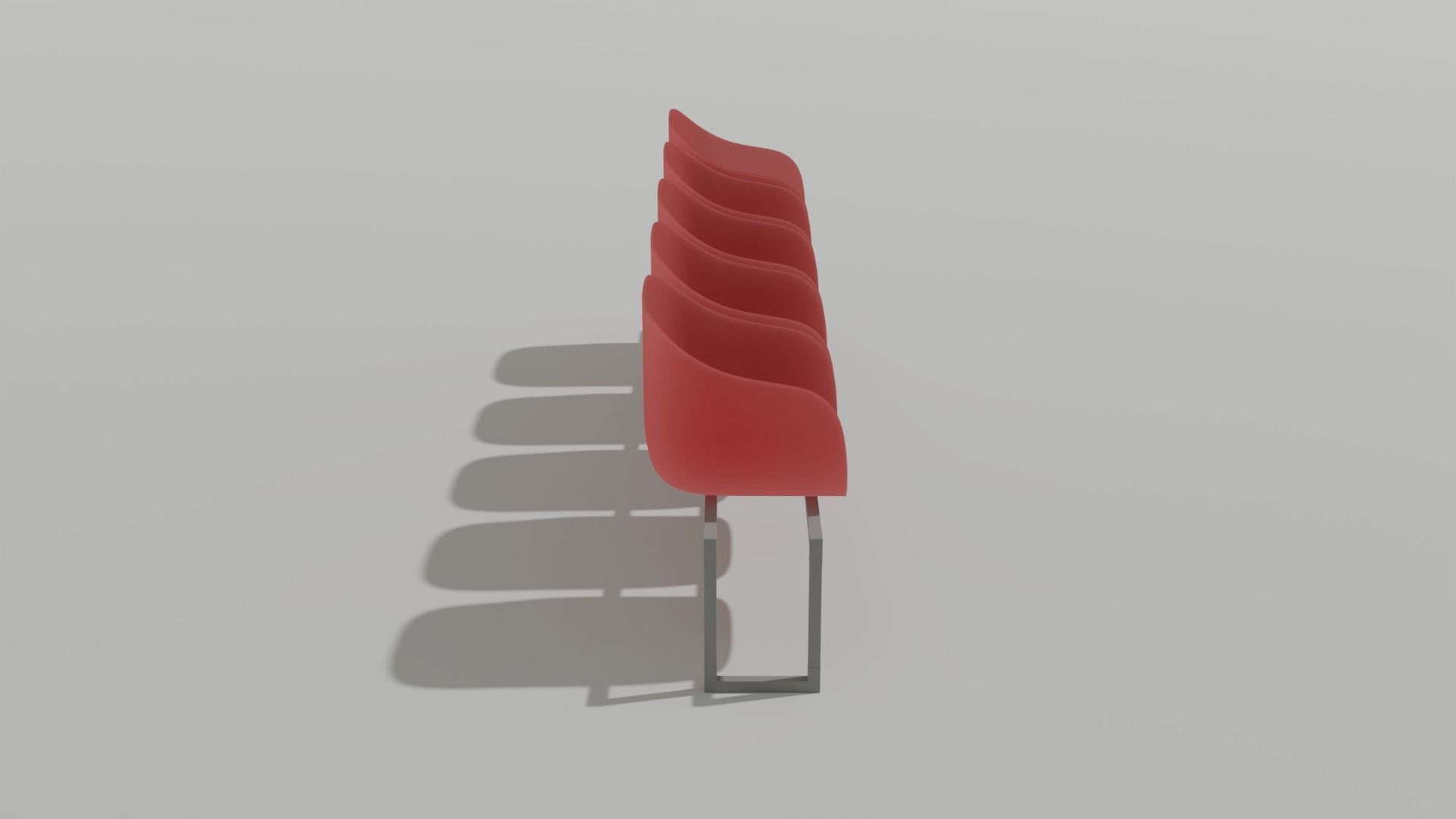 Tribun Stadium Chair 3D model | CGTrader