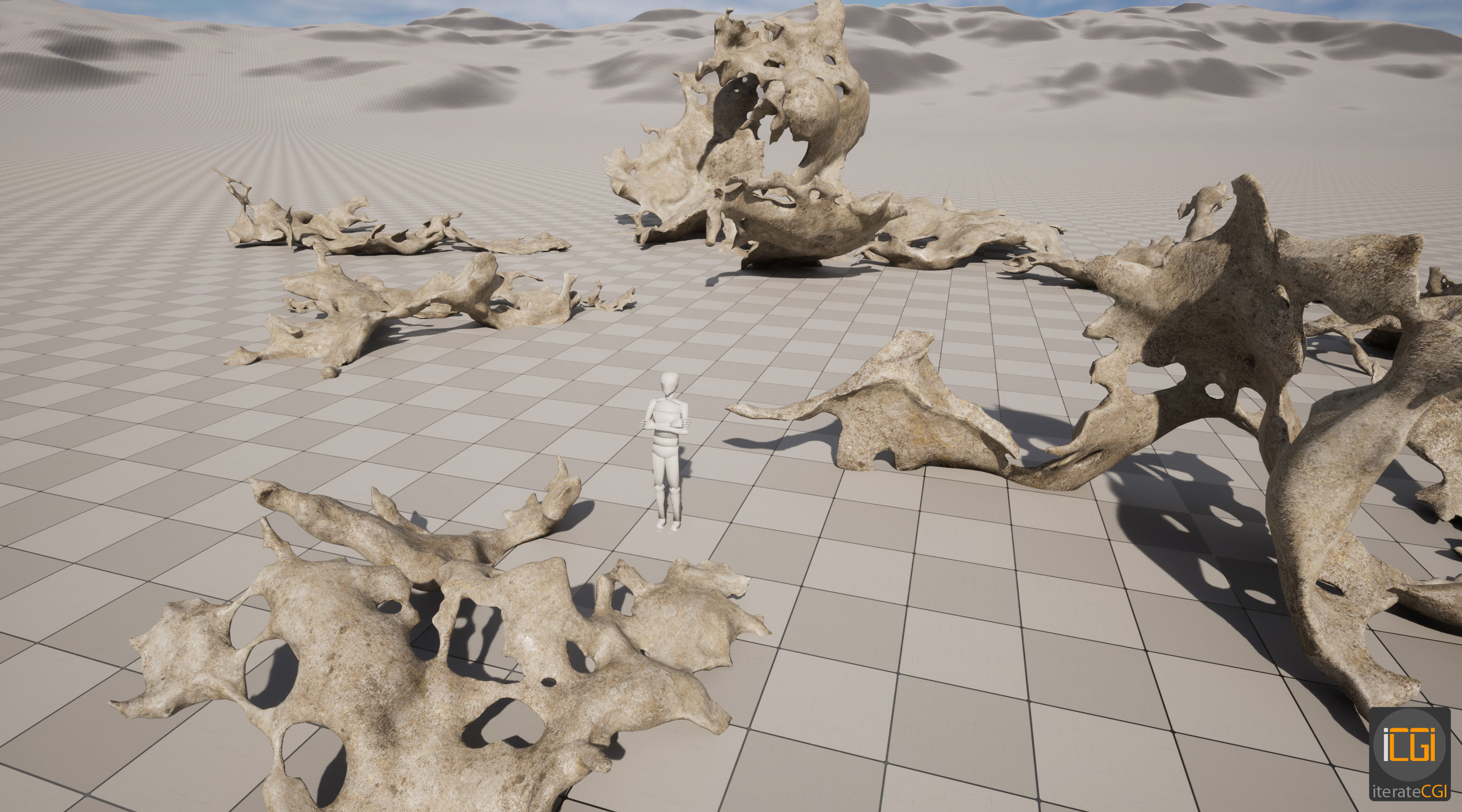 3D model Alien Growth Type1 VR / AR / low-poly | CGTrader