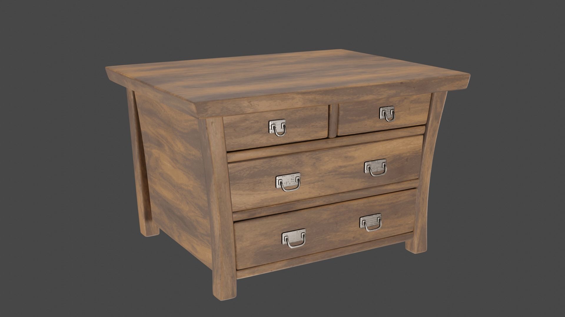 3D model Cot Table VR / AR / low-poly | CGTrader