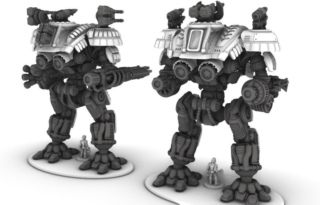 Project Dominator Hellbringer-R Close Assault Variant 3D model 3D ...
