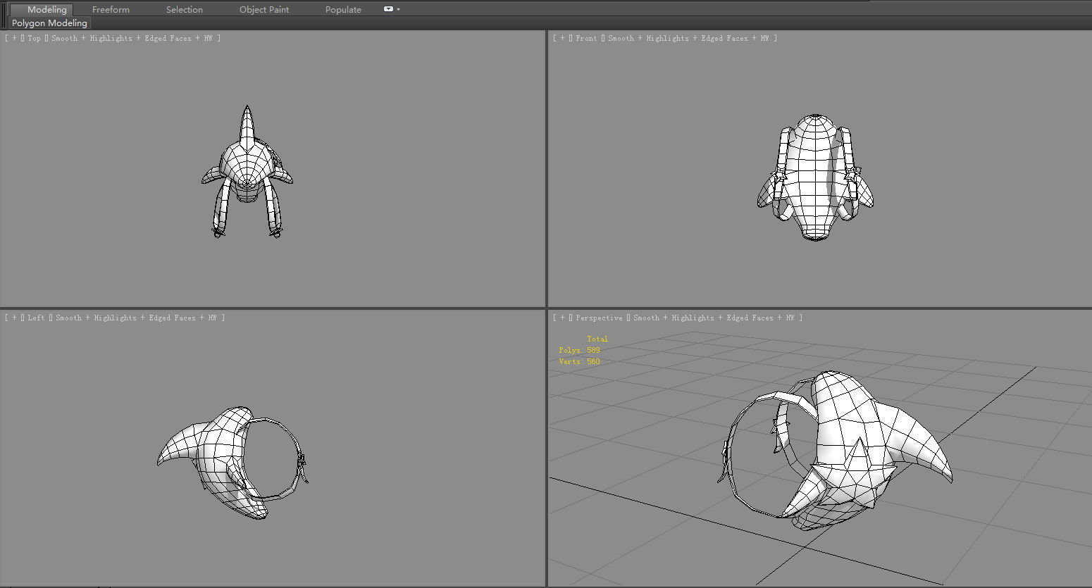 3D model Cartoon shark backpack VR / AR / low-poly | CGTrader