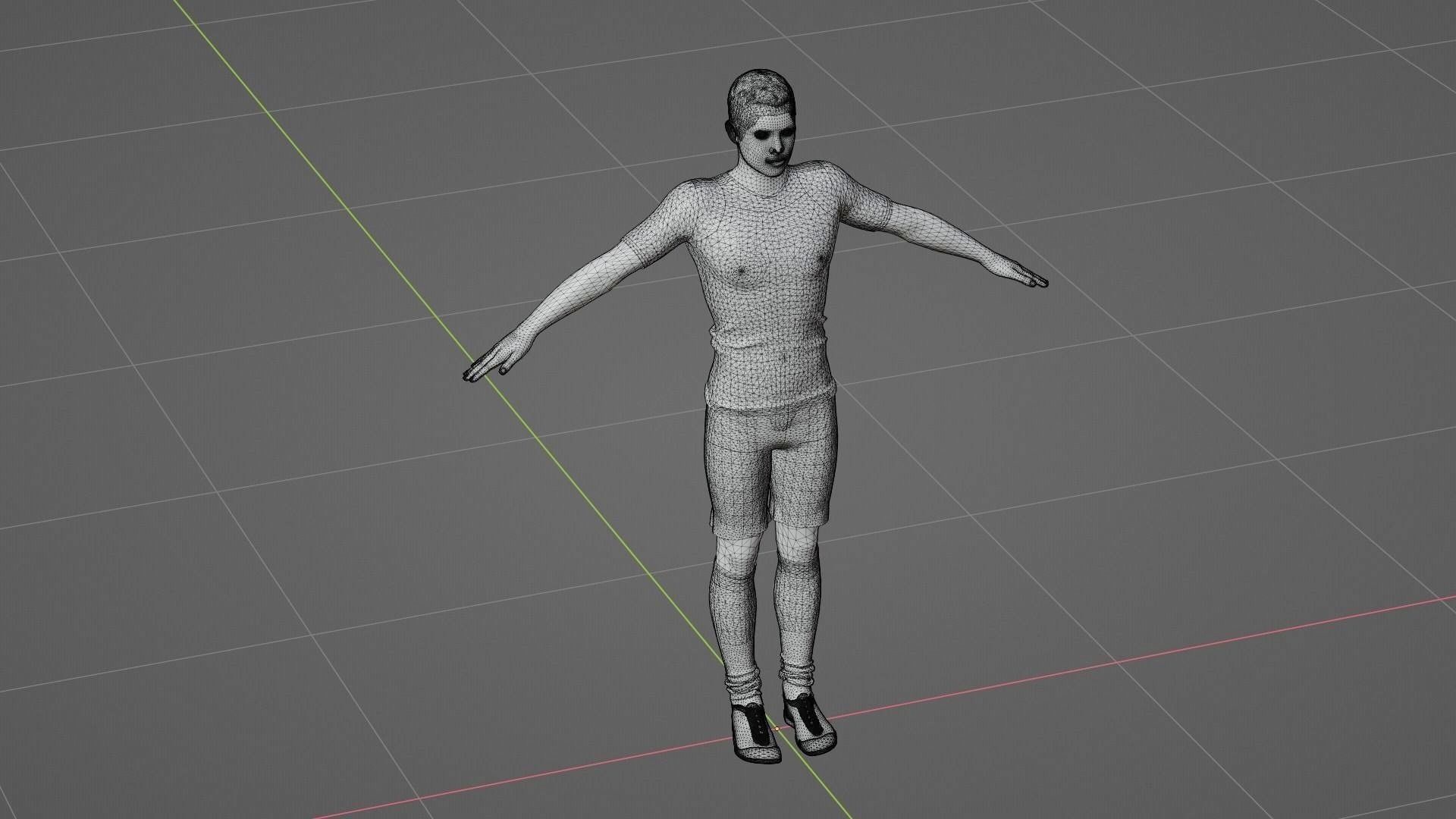 3D model Cristiano Ronaldo VR / AR / low-poly | CGTrader