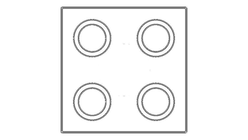 2x2 and 2x4 Building Blocks Design 3D model rigged | CGTrader