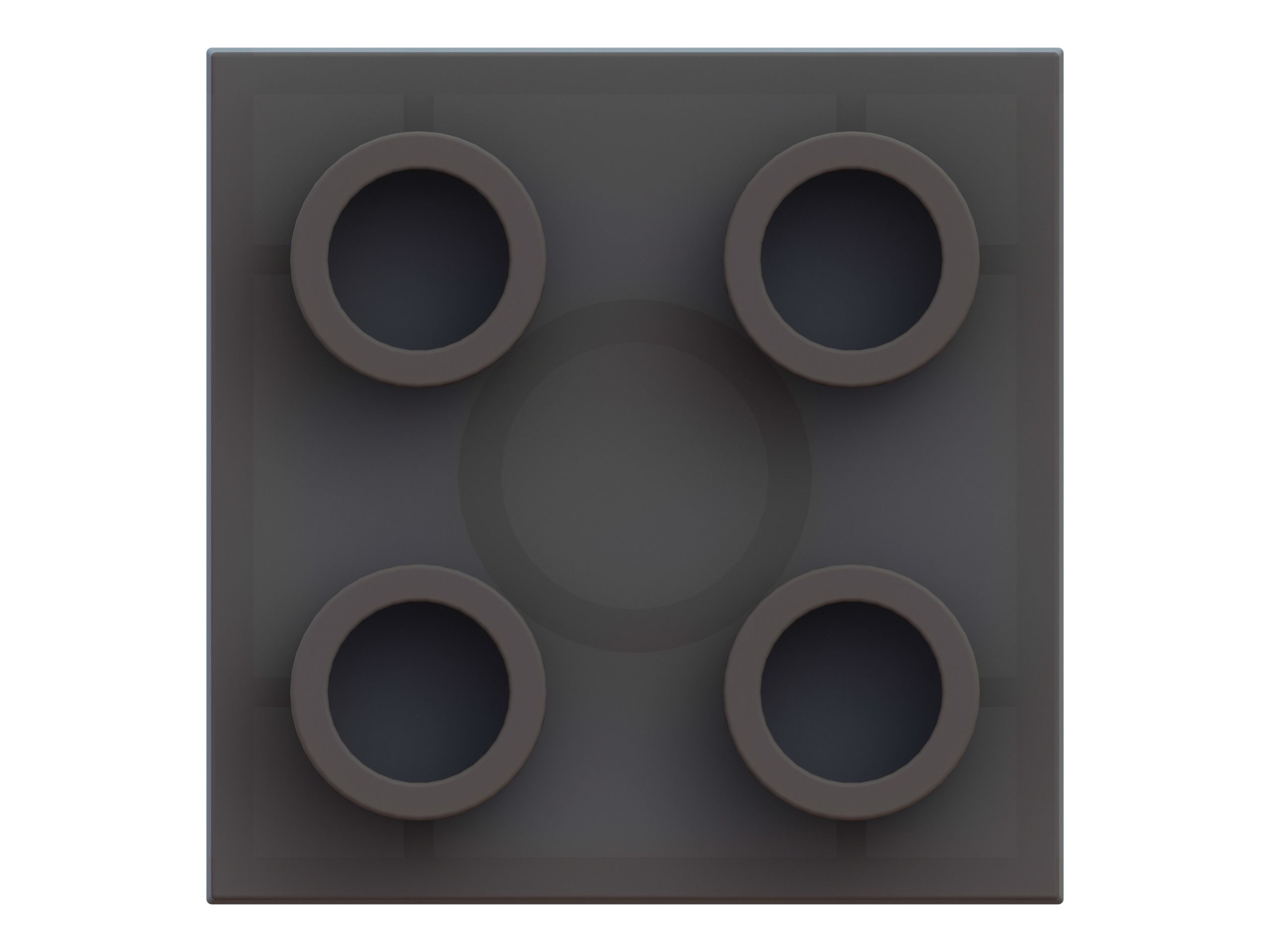 2x2 and 2x4 Building Blocks Design 3D model rigged | CGTrader