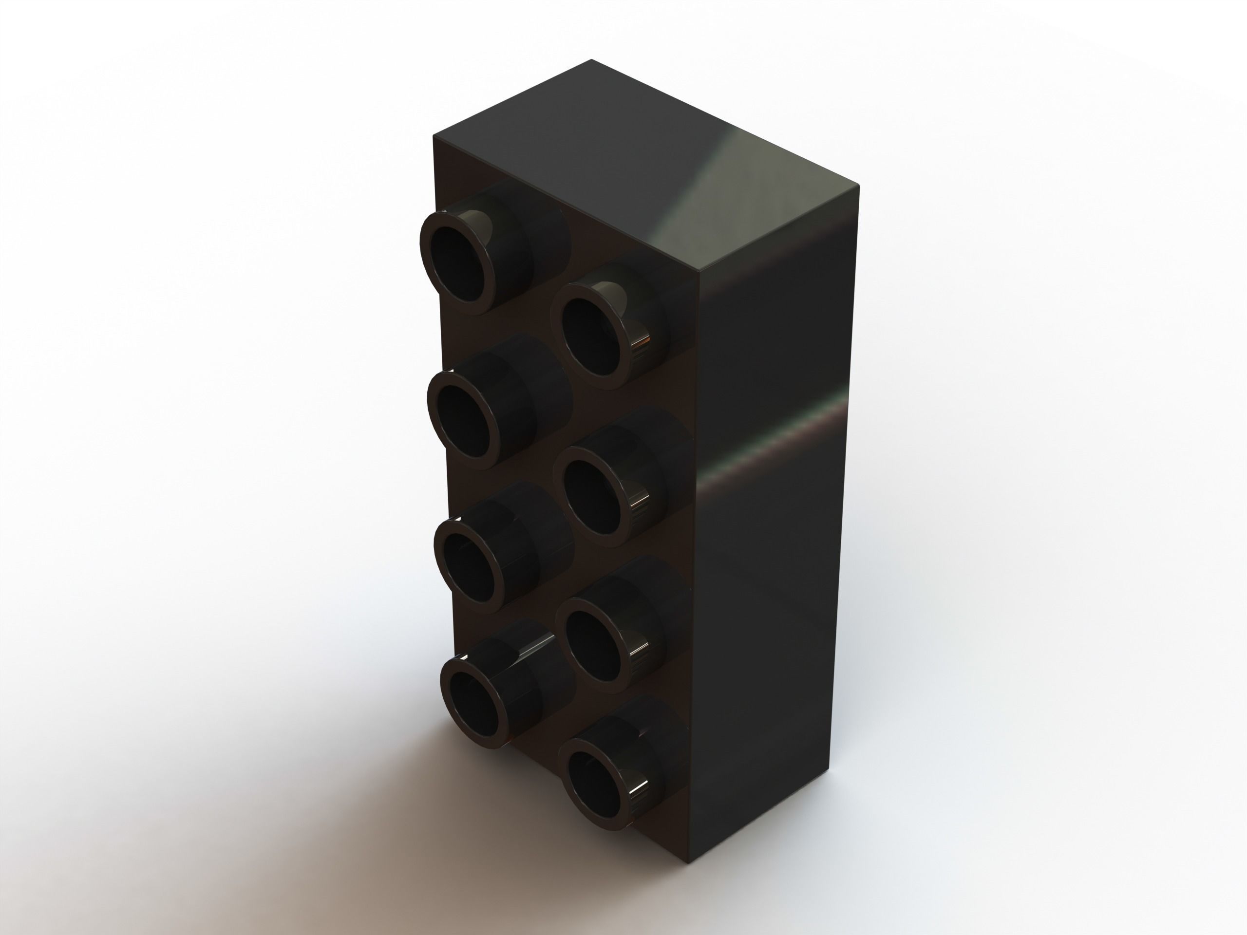 2x2 and 2x4 Building Blocks Design 3D model rigged | CGTrader