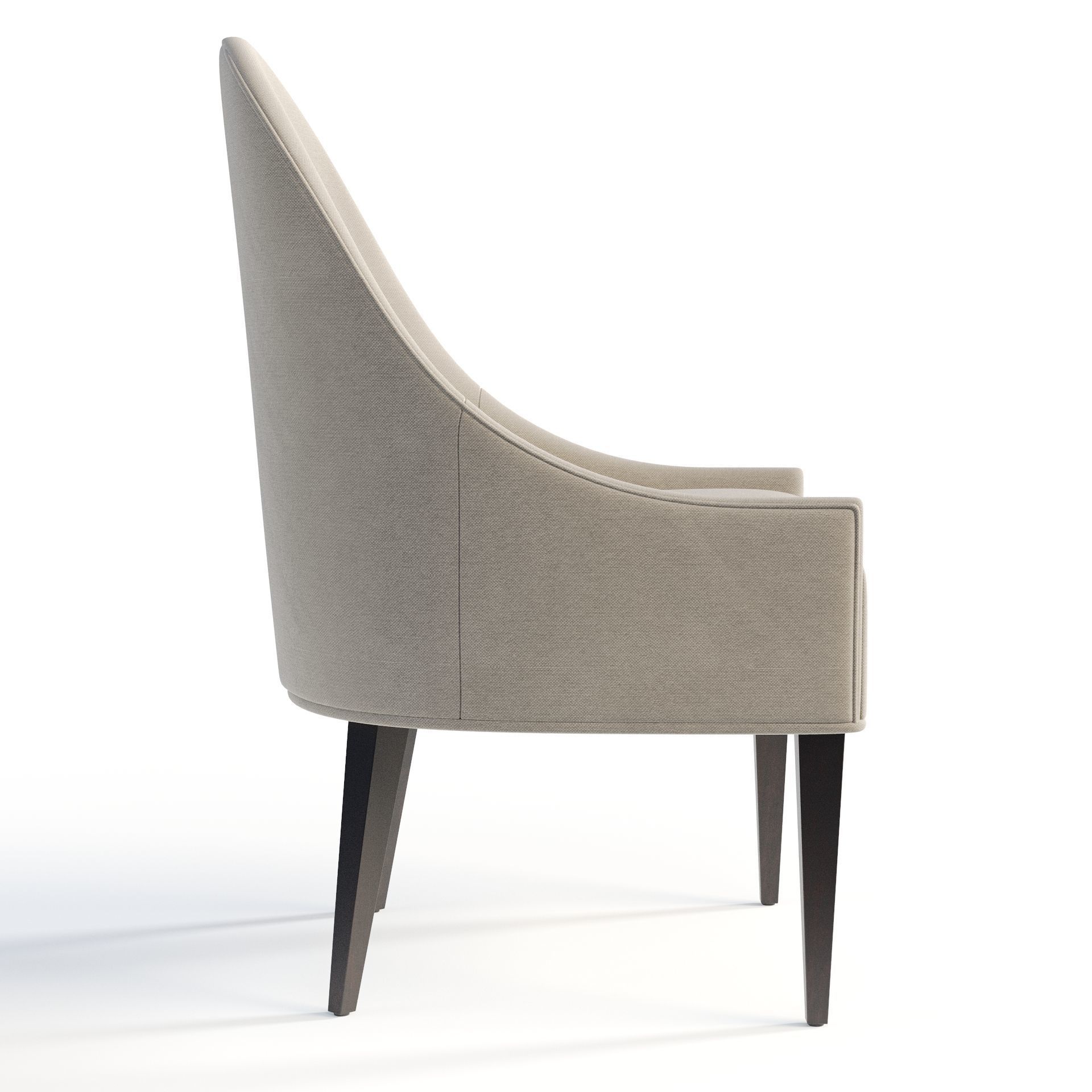 Bella Side Chair 3D model | CGTrader