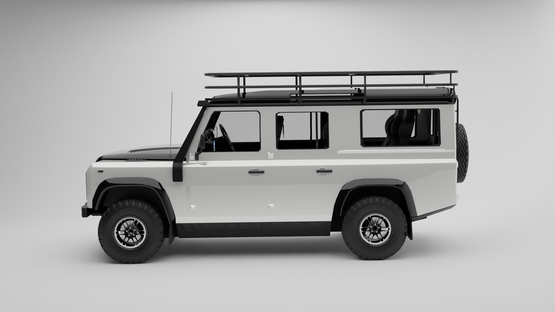 Land rover defender 110 3D model | CGTrader