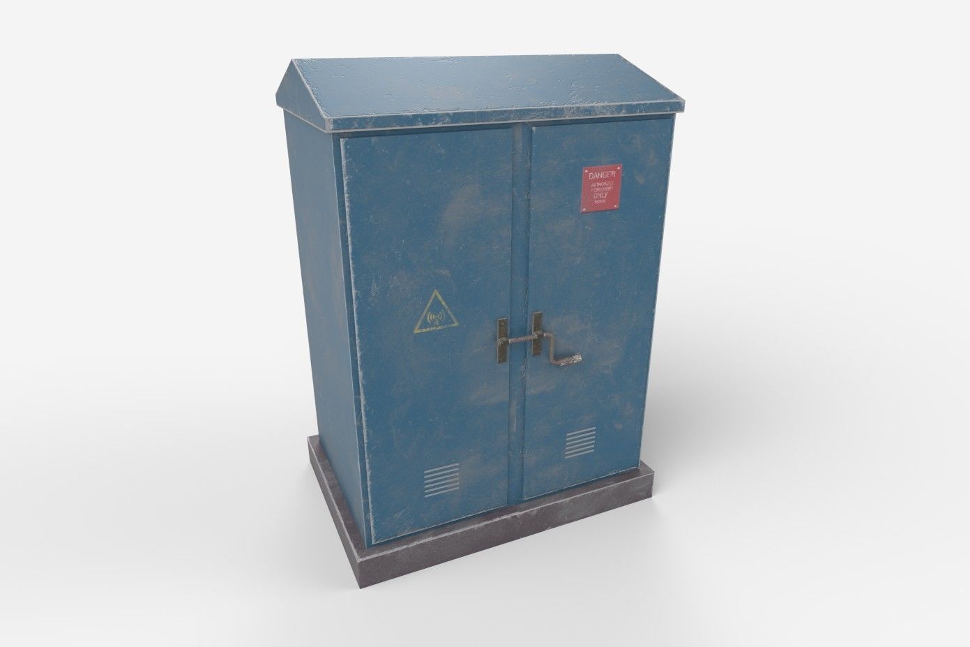 Street Electric Box free VR / AR / low-poly 3D model | CGTrader
