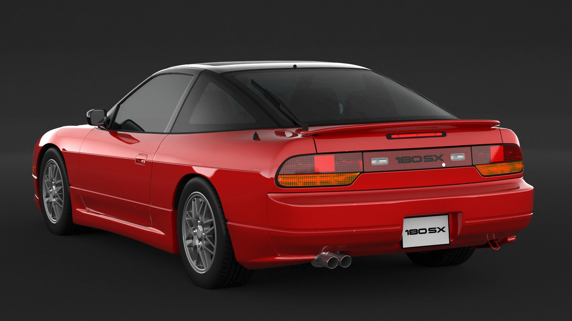 Nissan 180SX 3D model | CGTrader