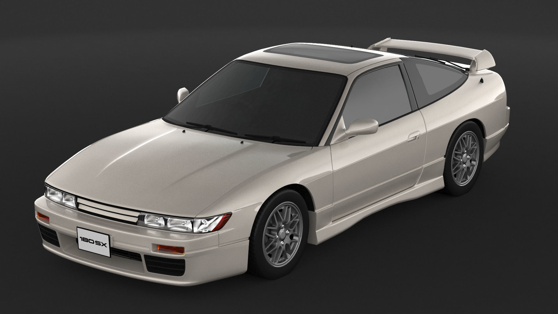 Nissan 180SX Sileighty 3D model | CGTrader