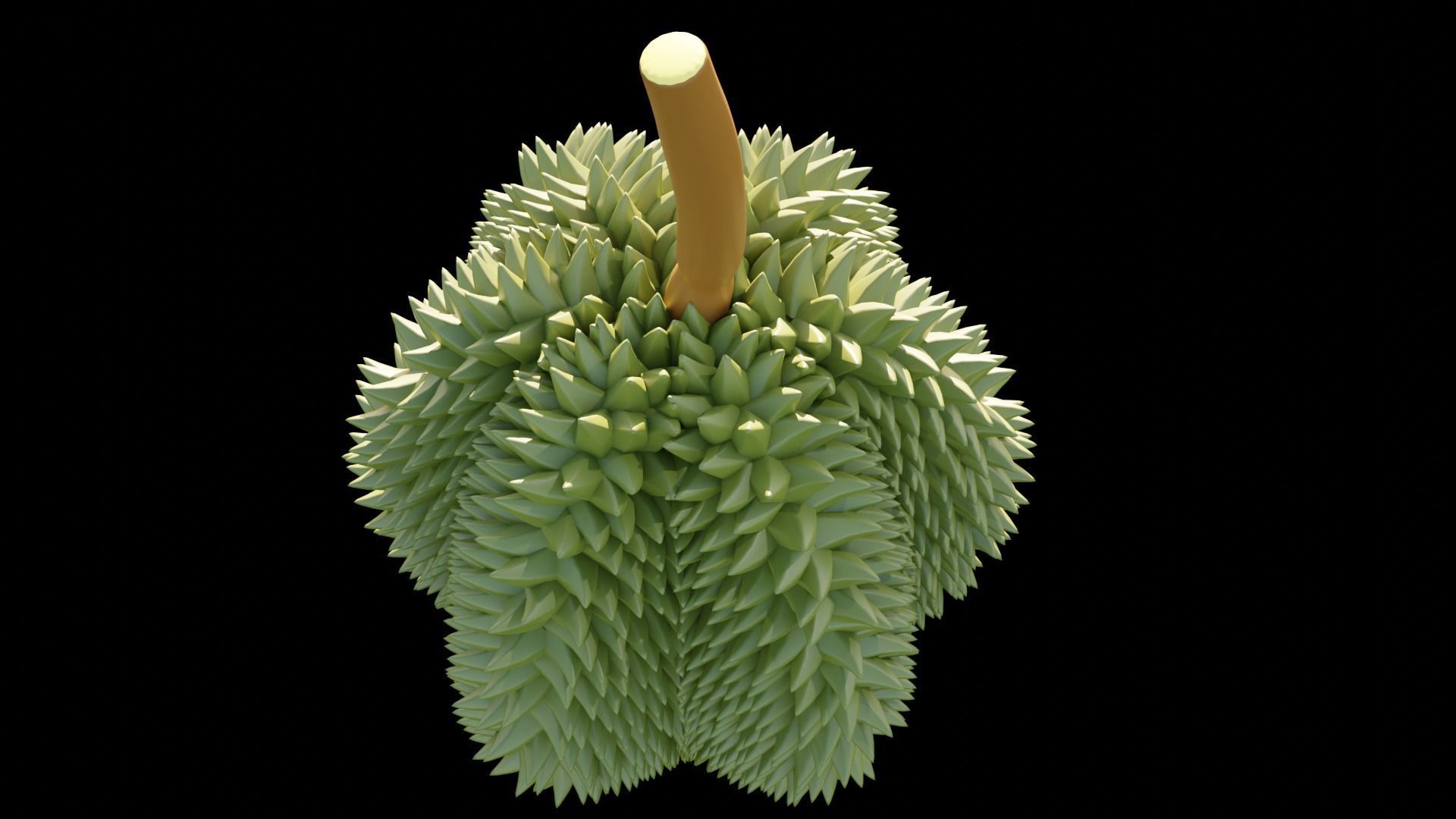 Durian fruit 3D model | CGTrader