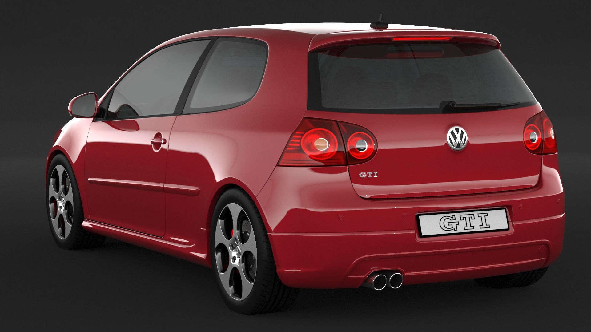 Volkswagen Golf GTI 3D model | CGTrader