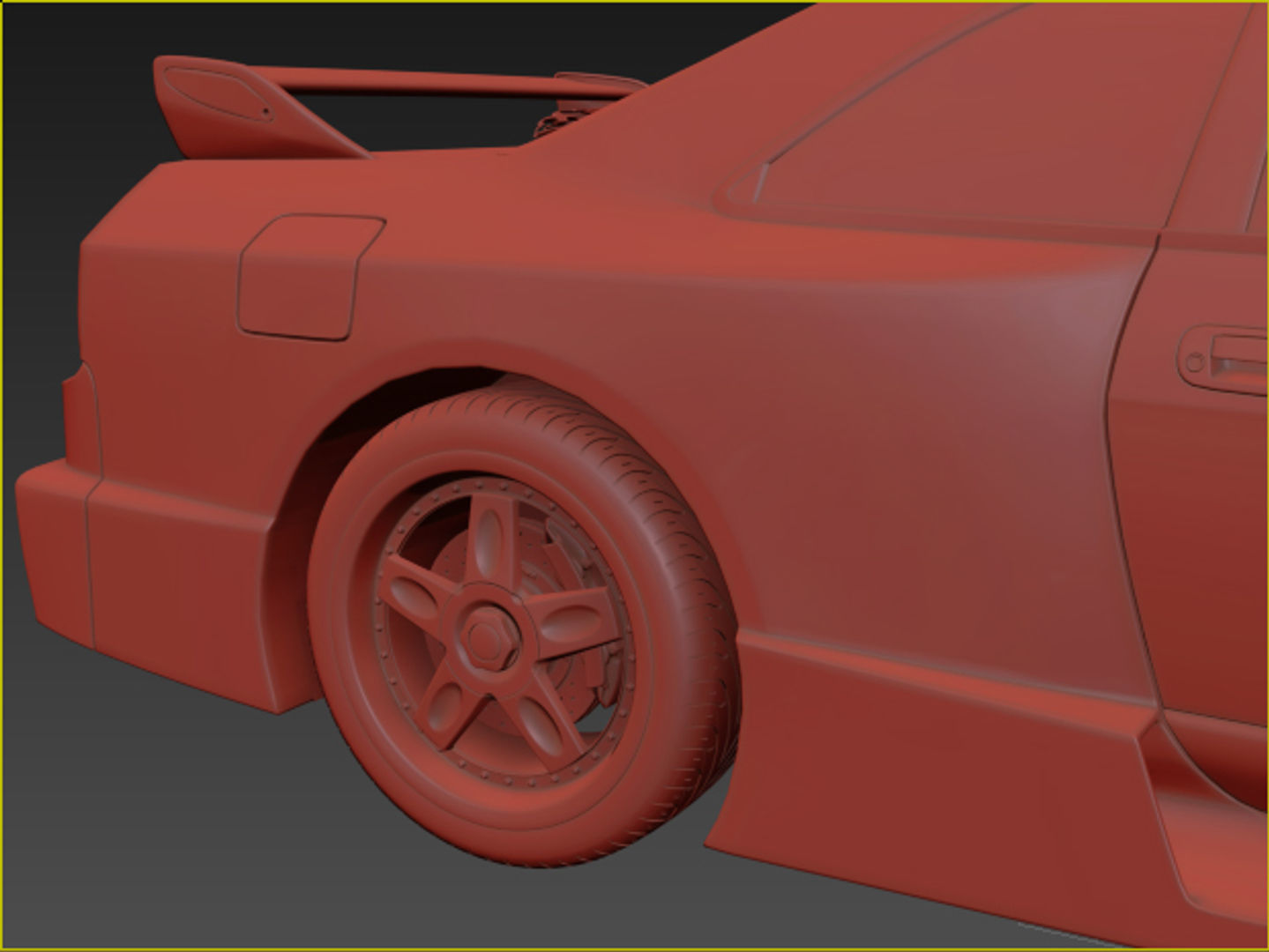 Nissan Skyline GT-R LM R33 3D model | CGTrader