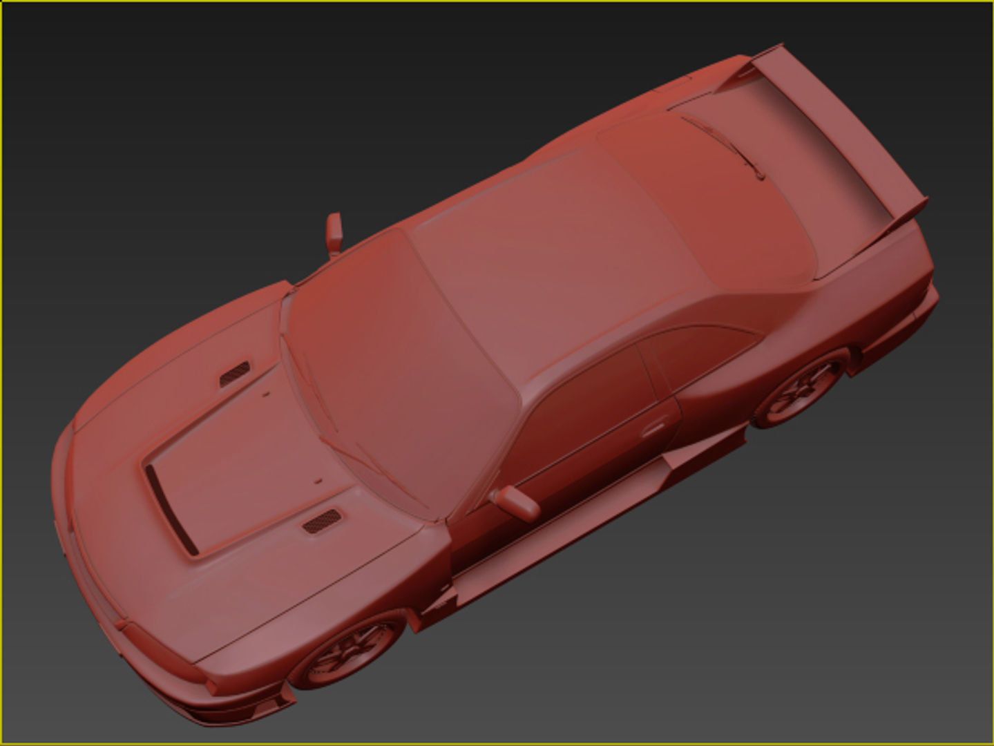 Nissan Skyline GT-R LM R33 3D model | CGTrader