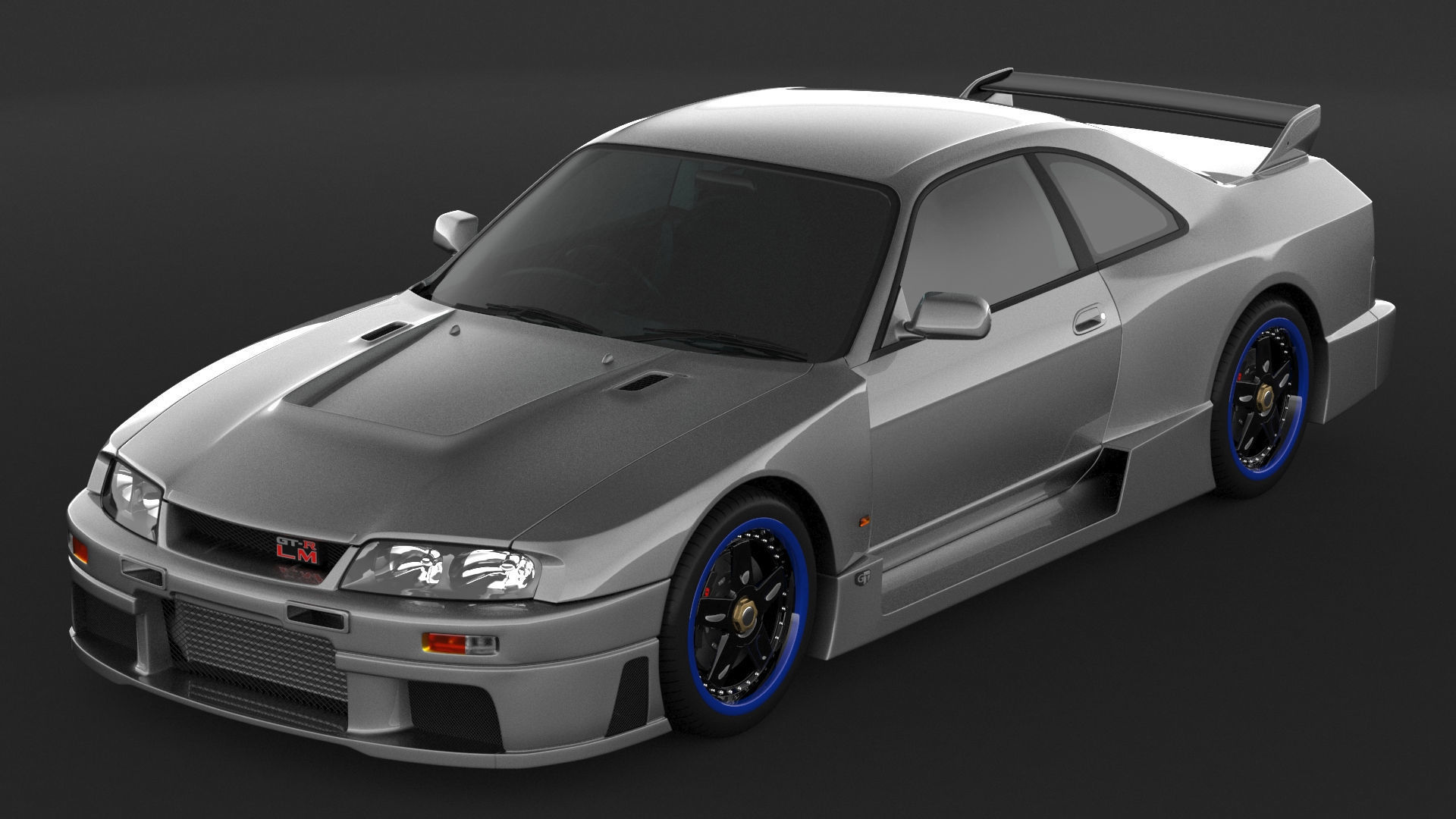 Nissan Skyline GT-R LM R33 3D model | CGTrader