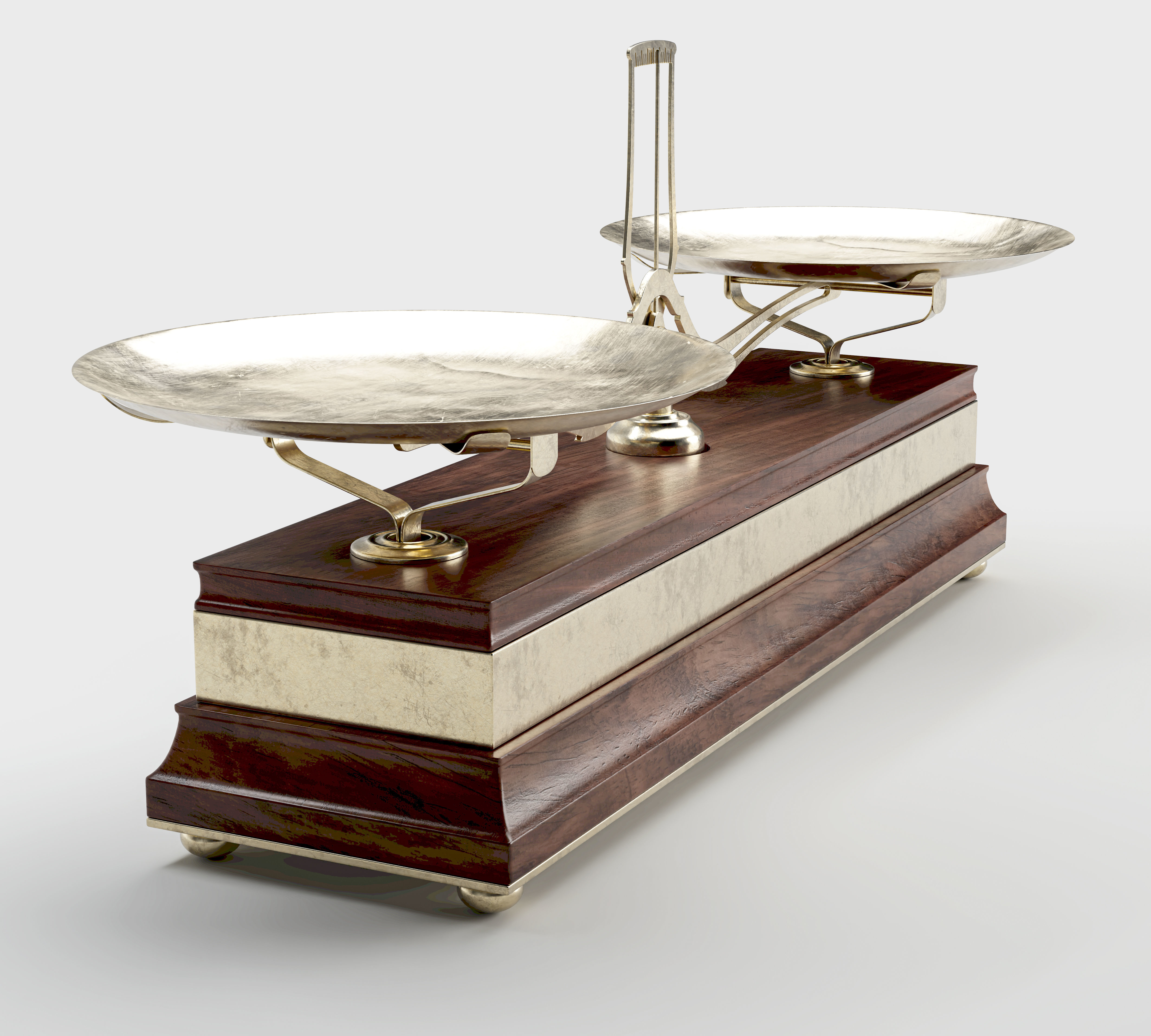 Vintage Balance Scale 3D model | CGTrader