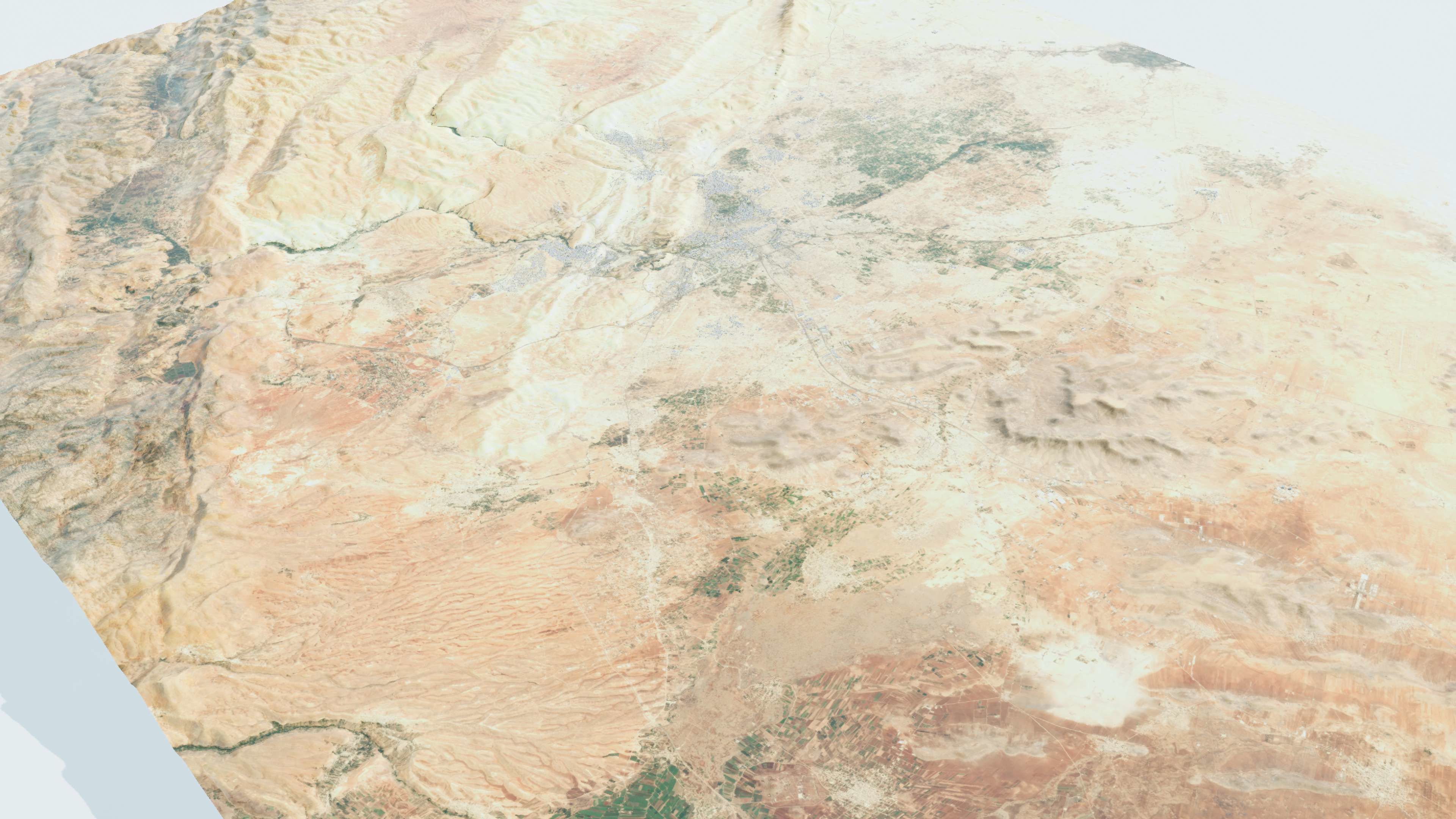 Damascus Syria City Landscape 3D Model 3D model | CGTrader