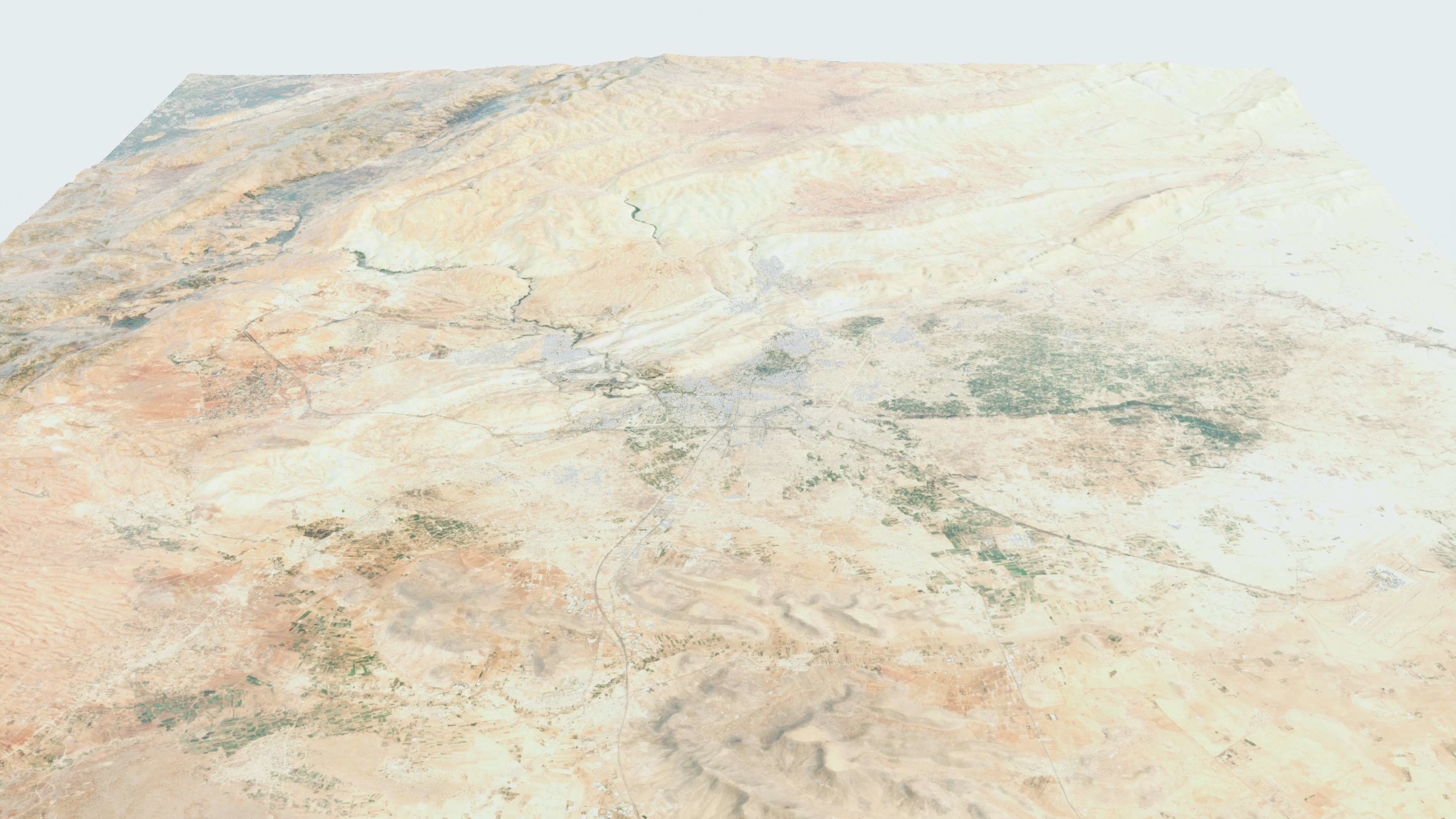 Damascus Syria City Landscape 3D Model 3D model | CGTrader