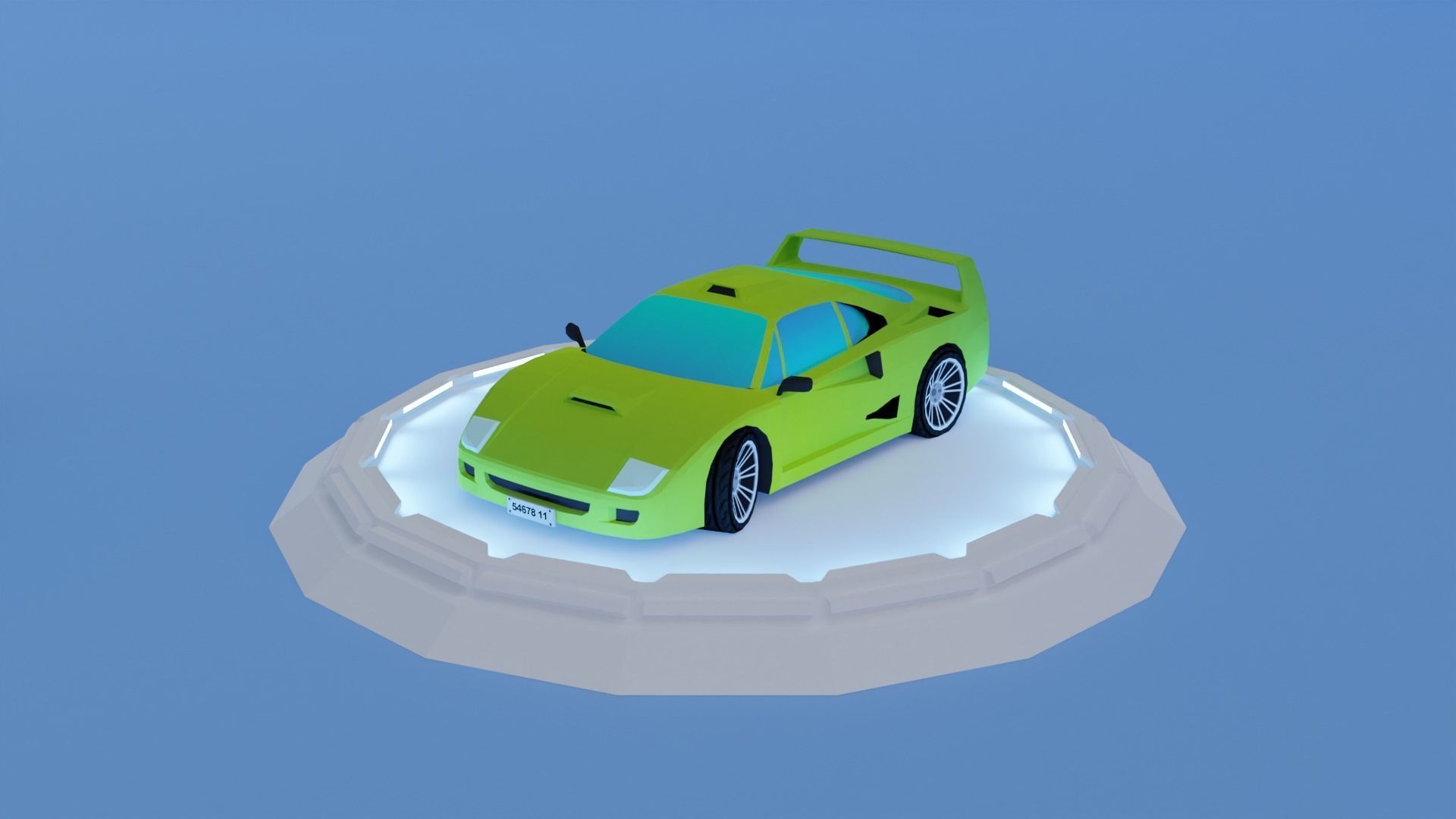 3D model Sport Car Pack Game Asset VR / AR / low-poly | CGTrader
