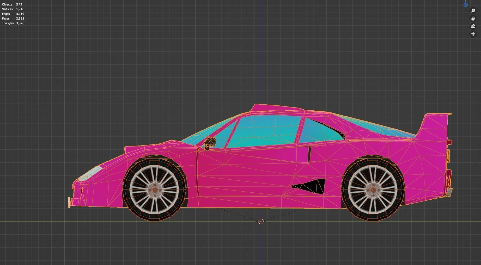 3D model Sport Car Pack Game Asset VR / AR / low-poly | CGTrader